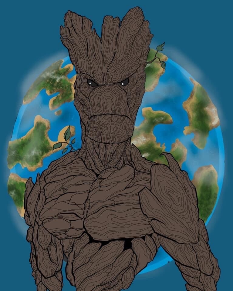 ArtStation - Earth Day 2021 Groot