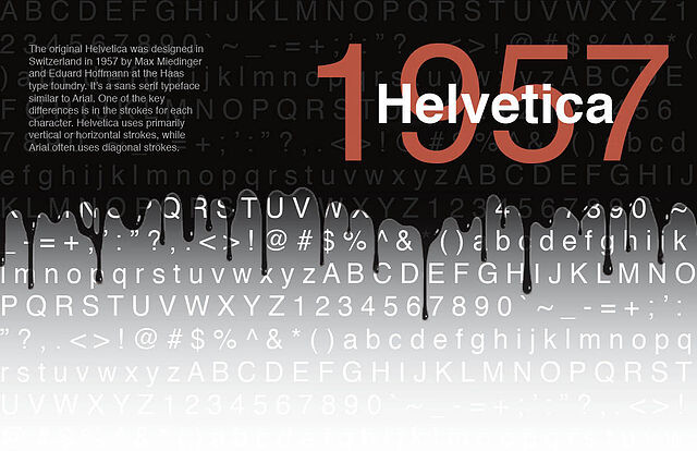 ArtStation - Helvetica Poster Design