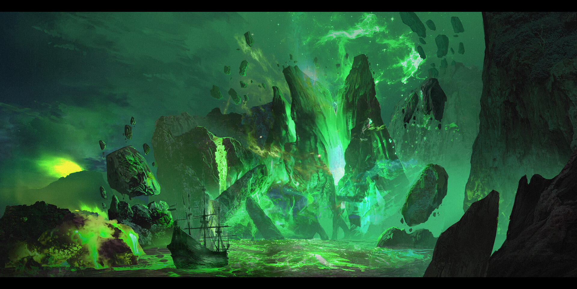 ArtStation - Ship of the dead