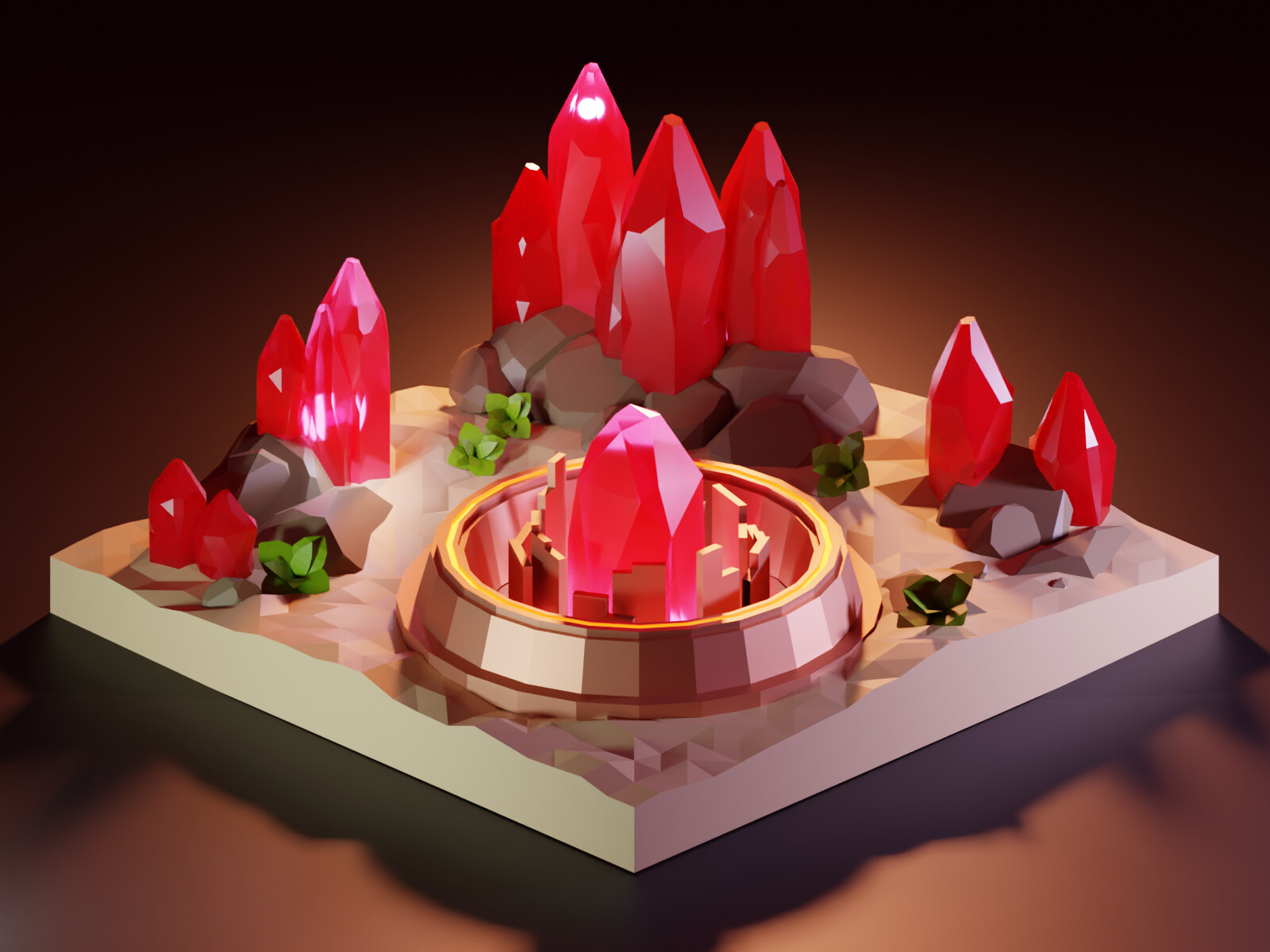 ArtStation - Crystal Desert