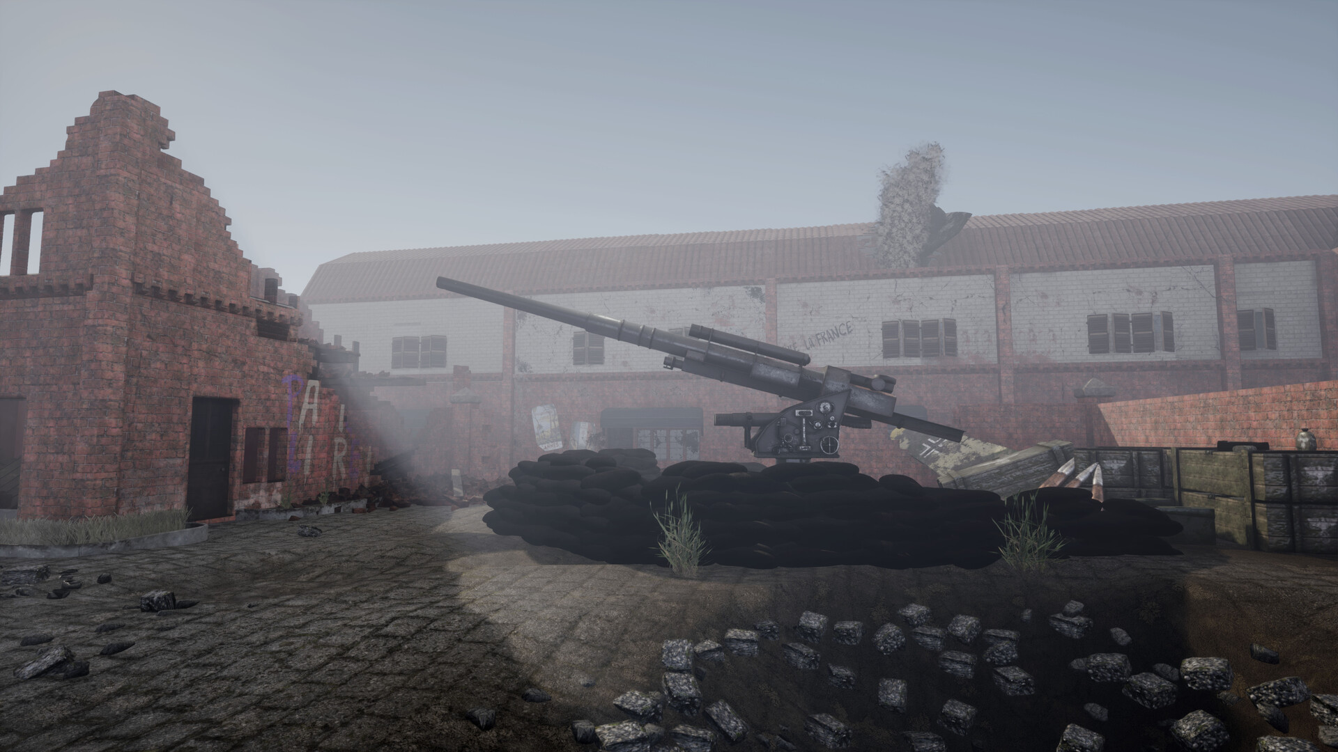 ArtStation - French world war 2 Street Scene