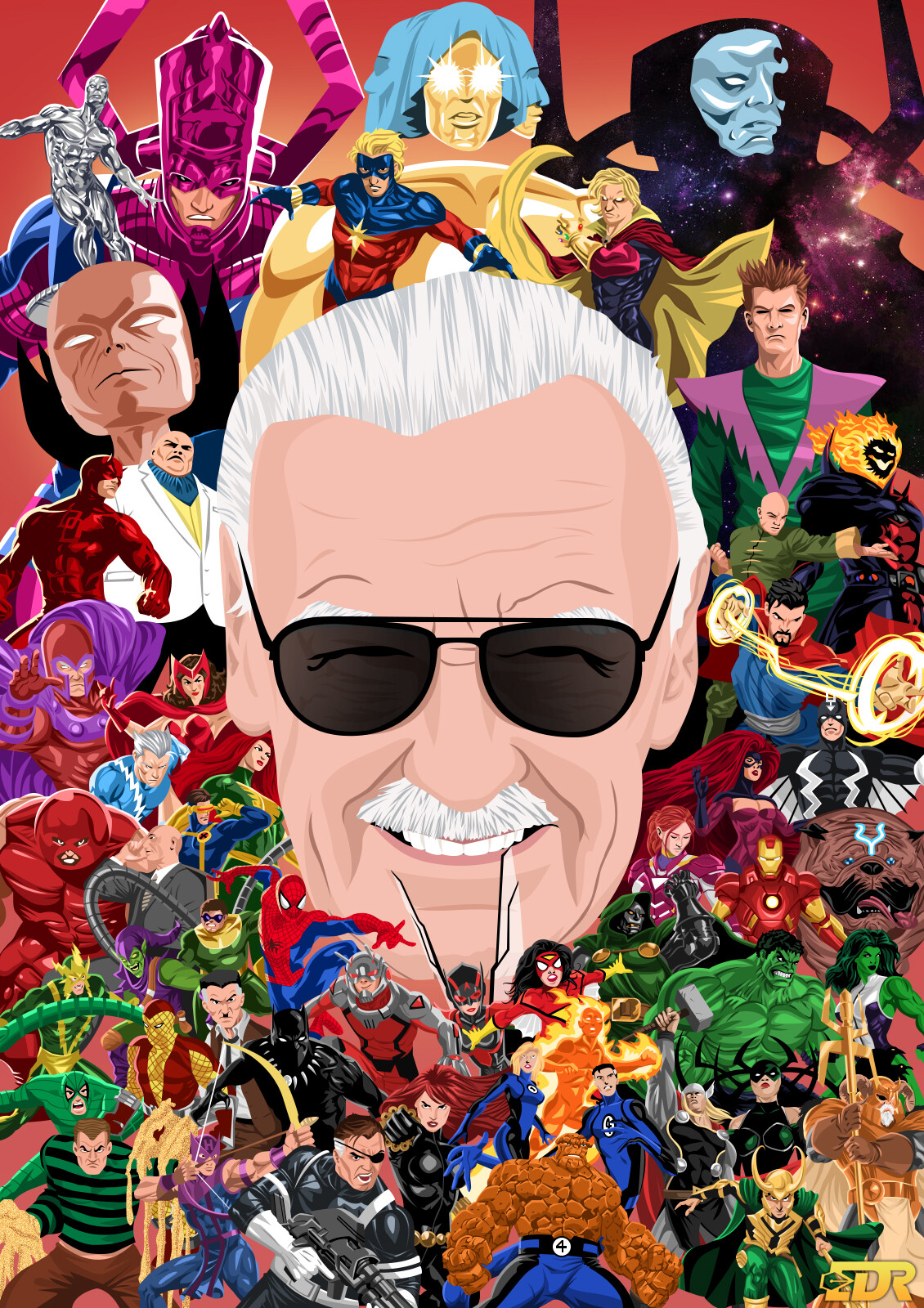 ArtStation - Stan Lee