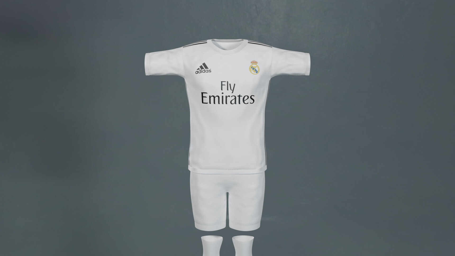 ArtStation - Real Madrid Home kit