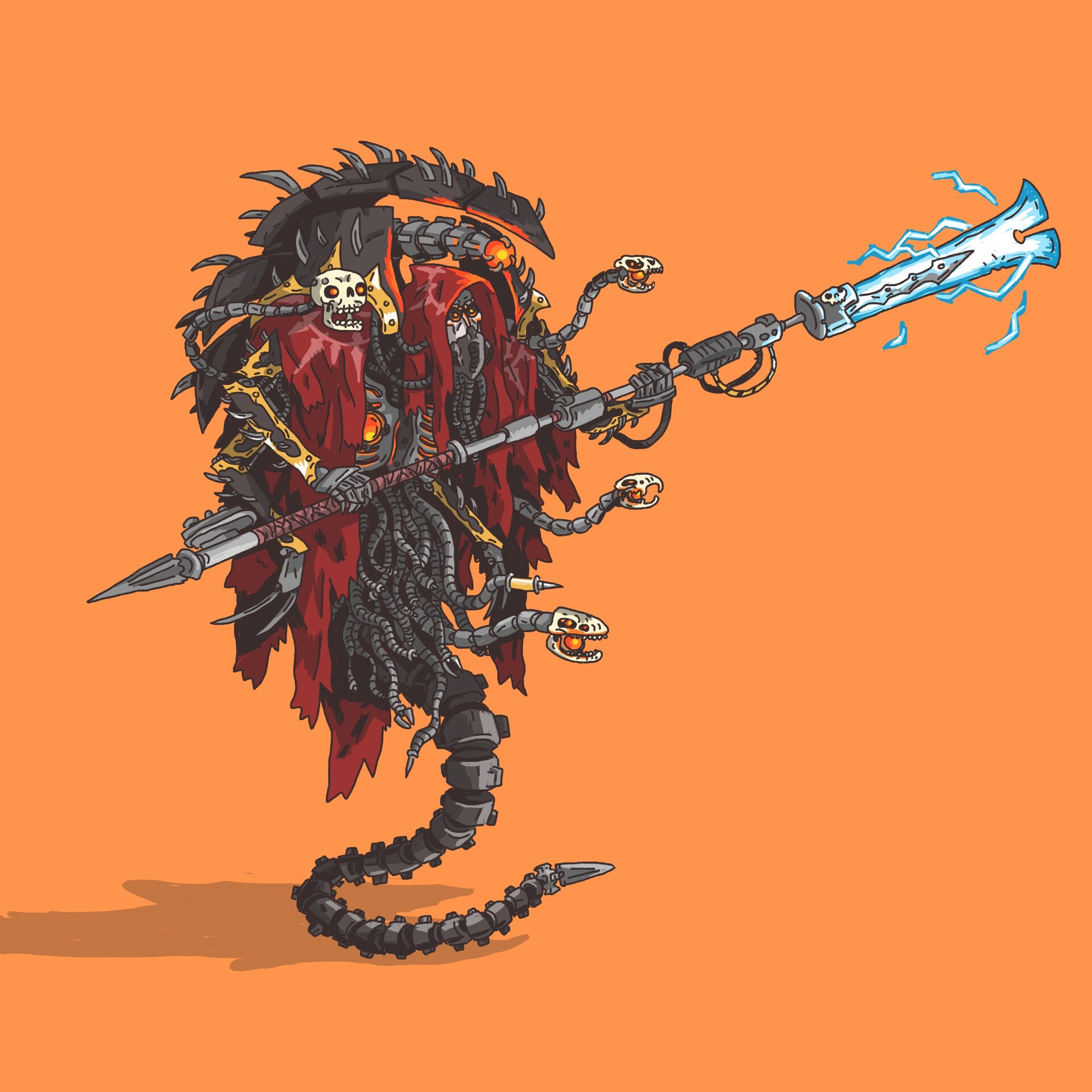 ArtStation - Dark Magos-Warhammer 40000 fanart