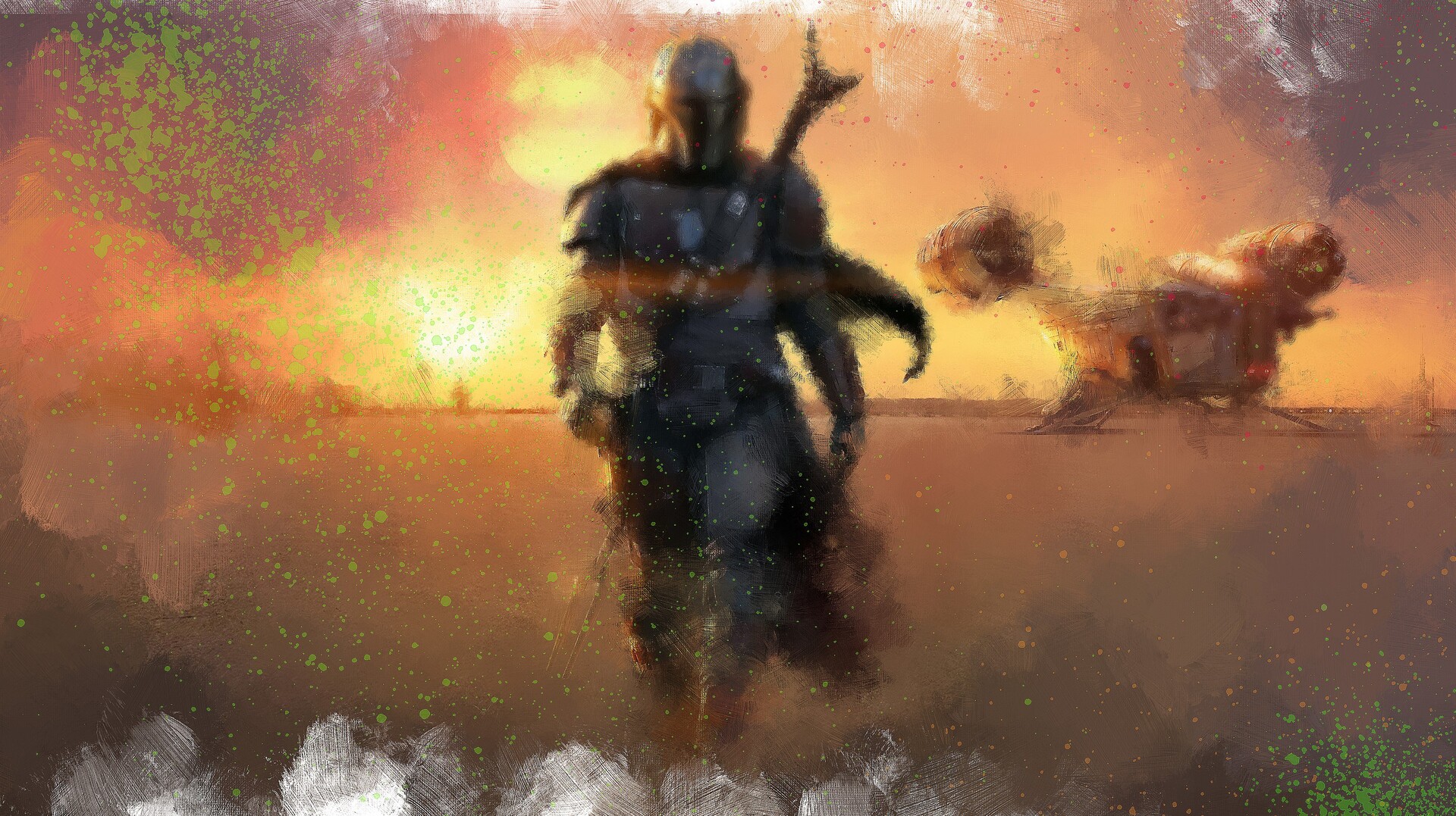 ArtStation - Mandalorian epic walk