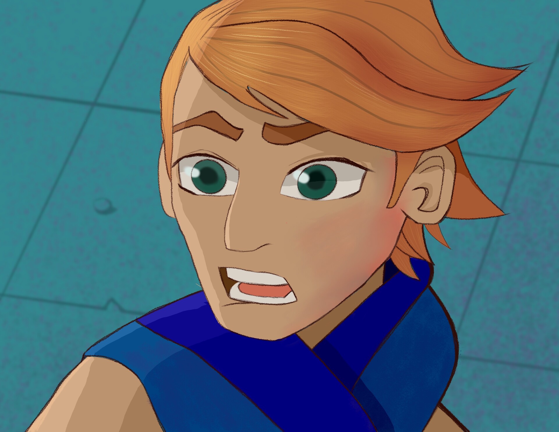 ArtStation - Boy in danger