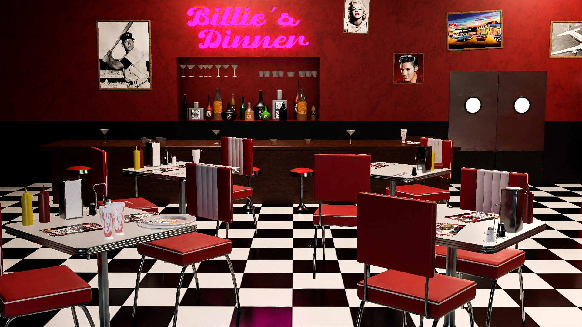 ArtStation - Retro Dinner