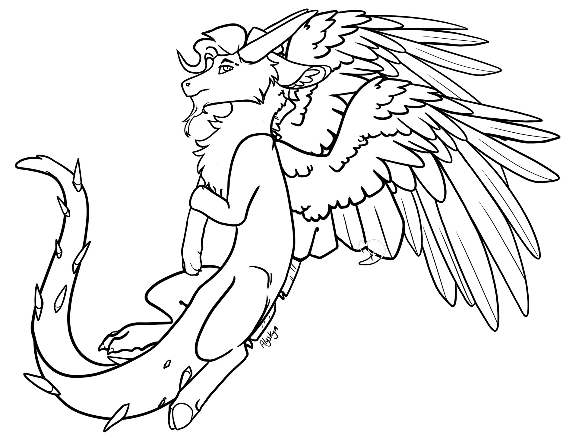 mlp draconequus base