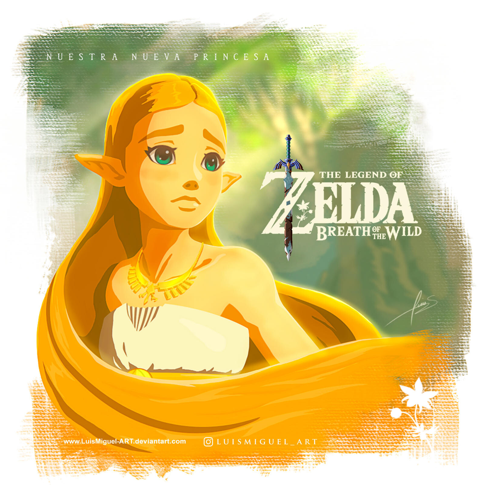 ArtStation - Zeda - Breath of the Wild. Fanart