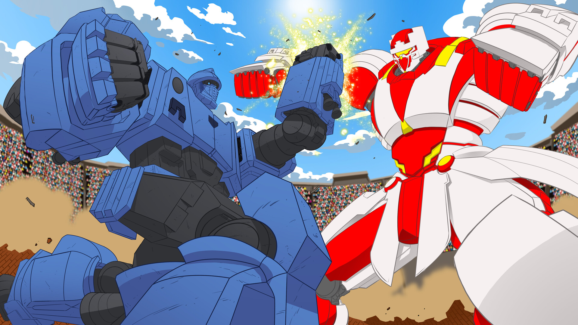 ArtStation - Robot Fight