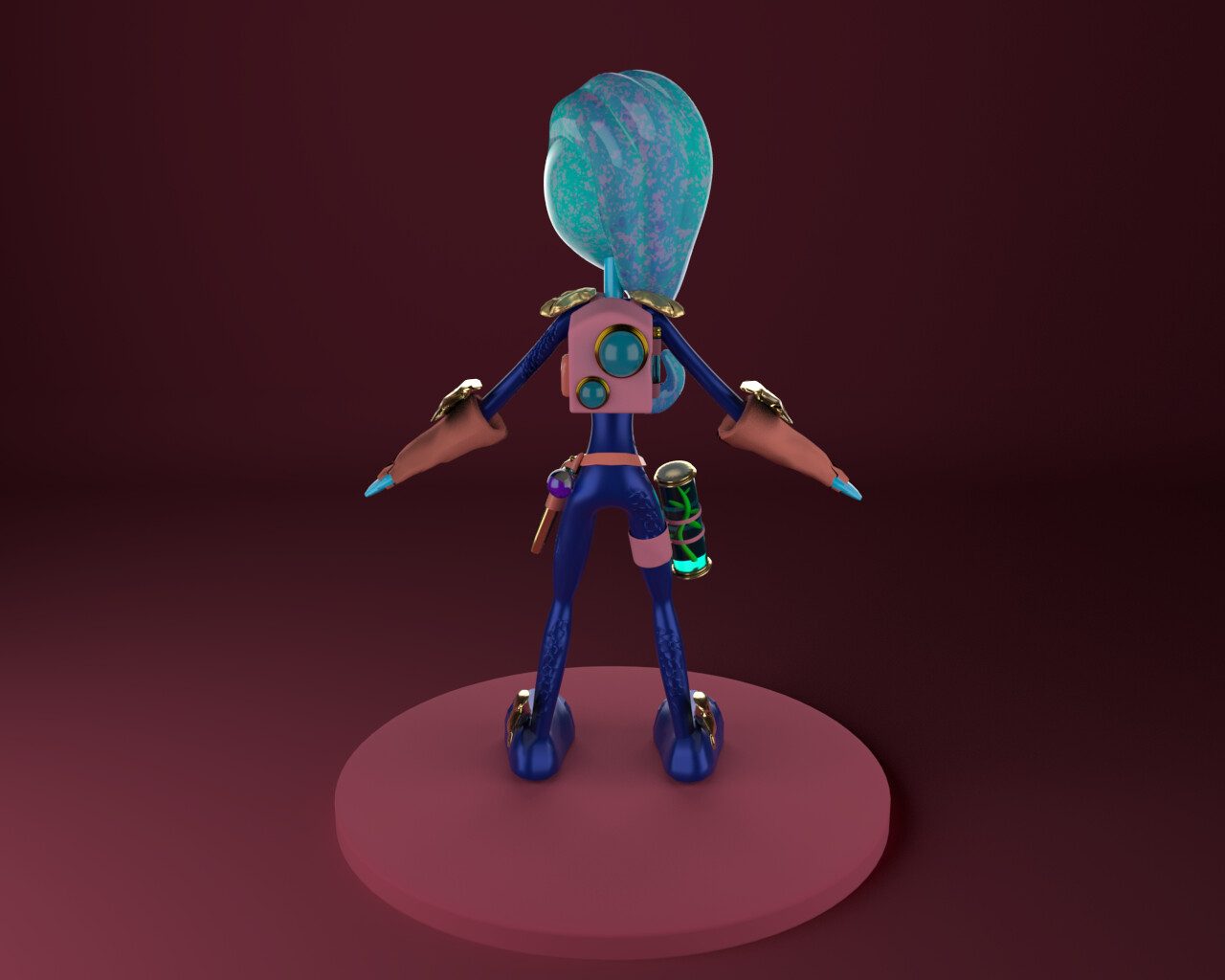 Clairanne Davidson - Aquatic Ranger Character