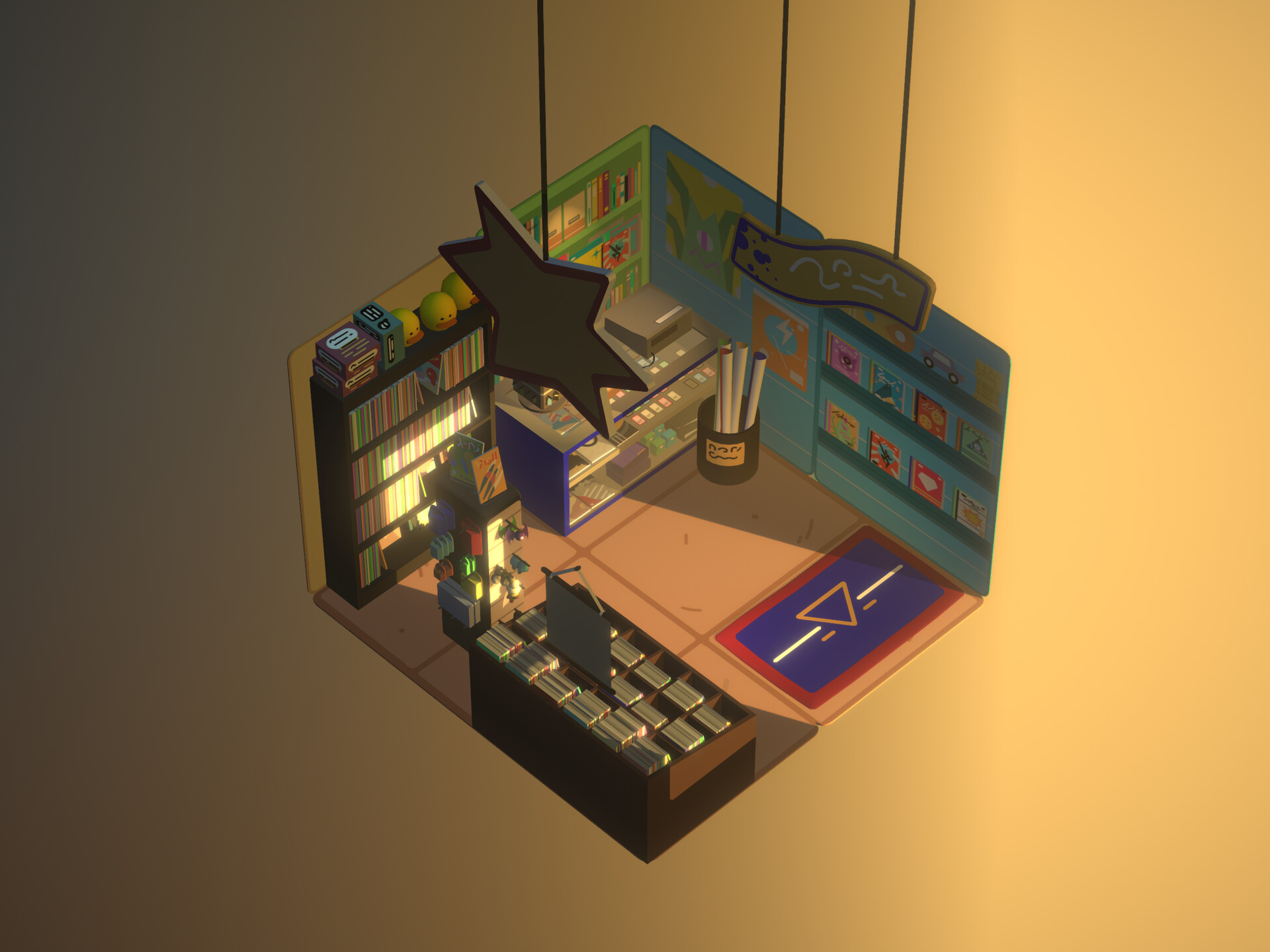 Cory Allen Davis - Comic Shop