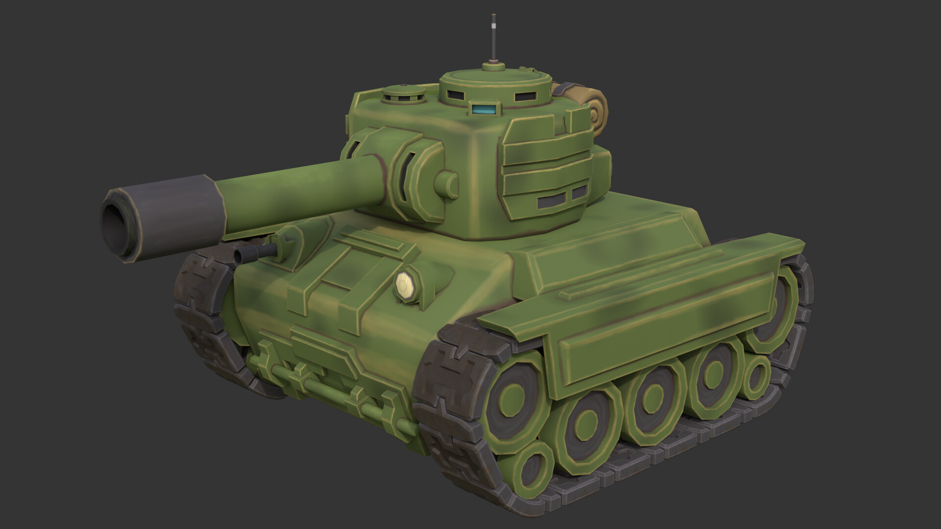 ArtStation - Stylized Tank