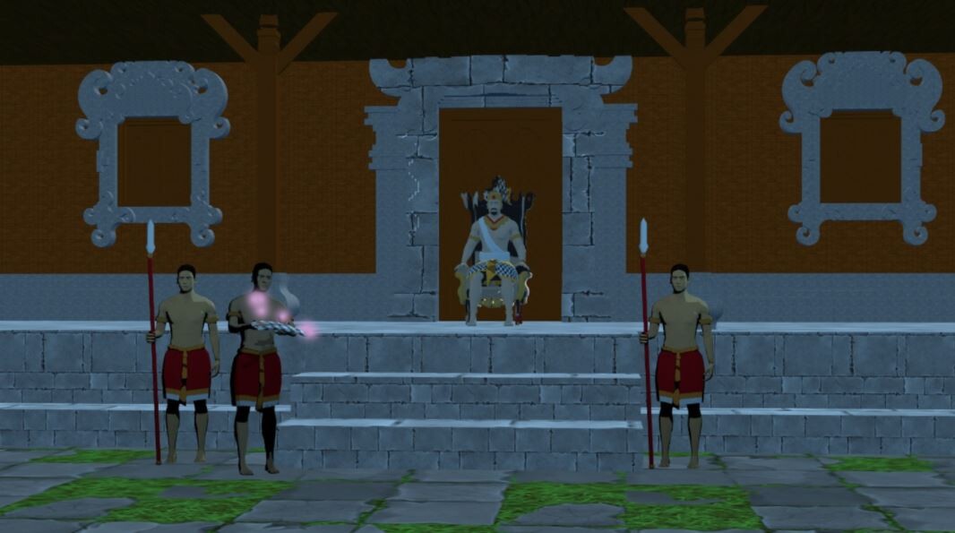 ArtStation - The Spirit of Patih Kebo iwa | Oculus Go Developer