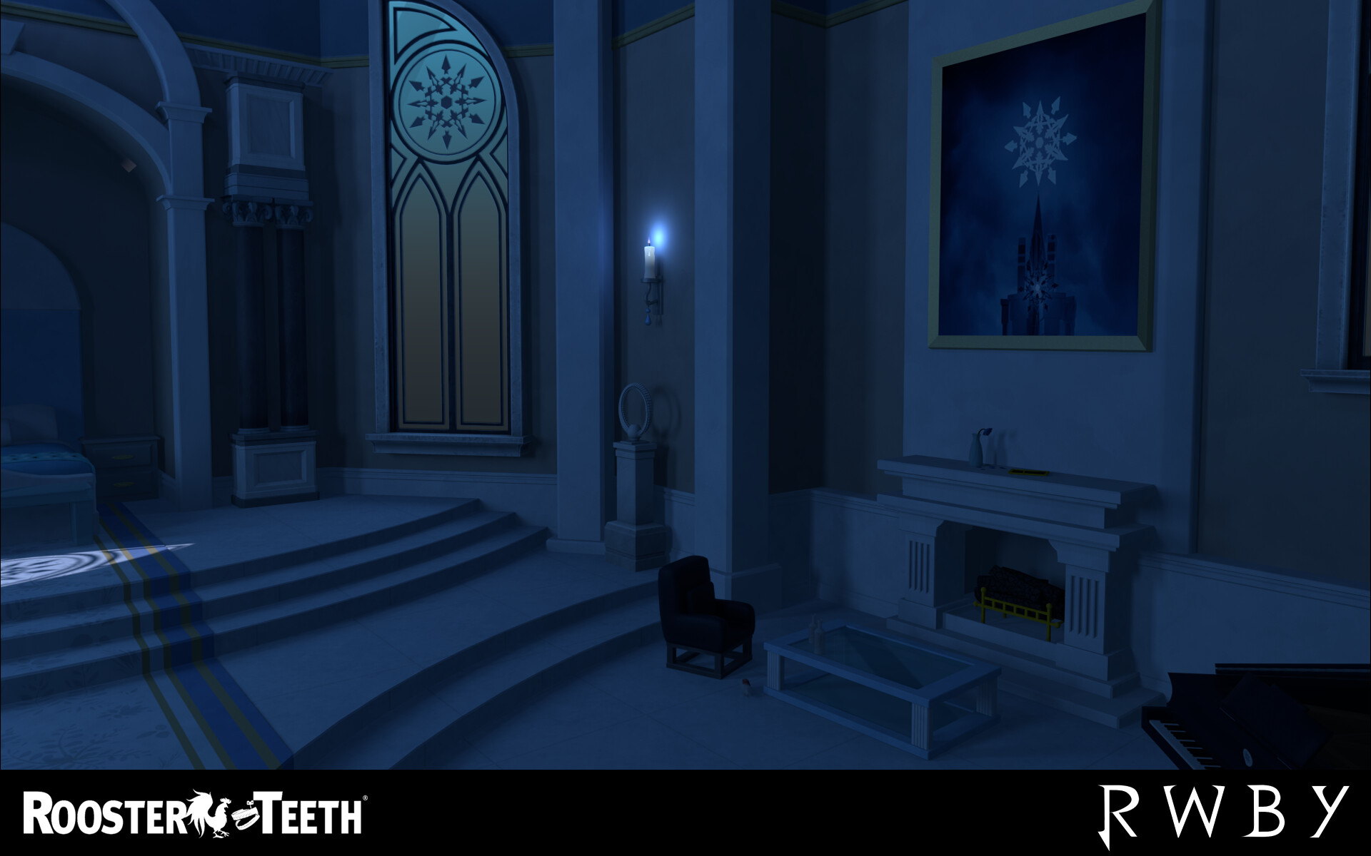 Christine Stuckart - Schnee Manor - Willow's Room, RWBY 8 Look Development