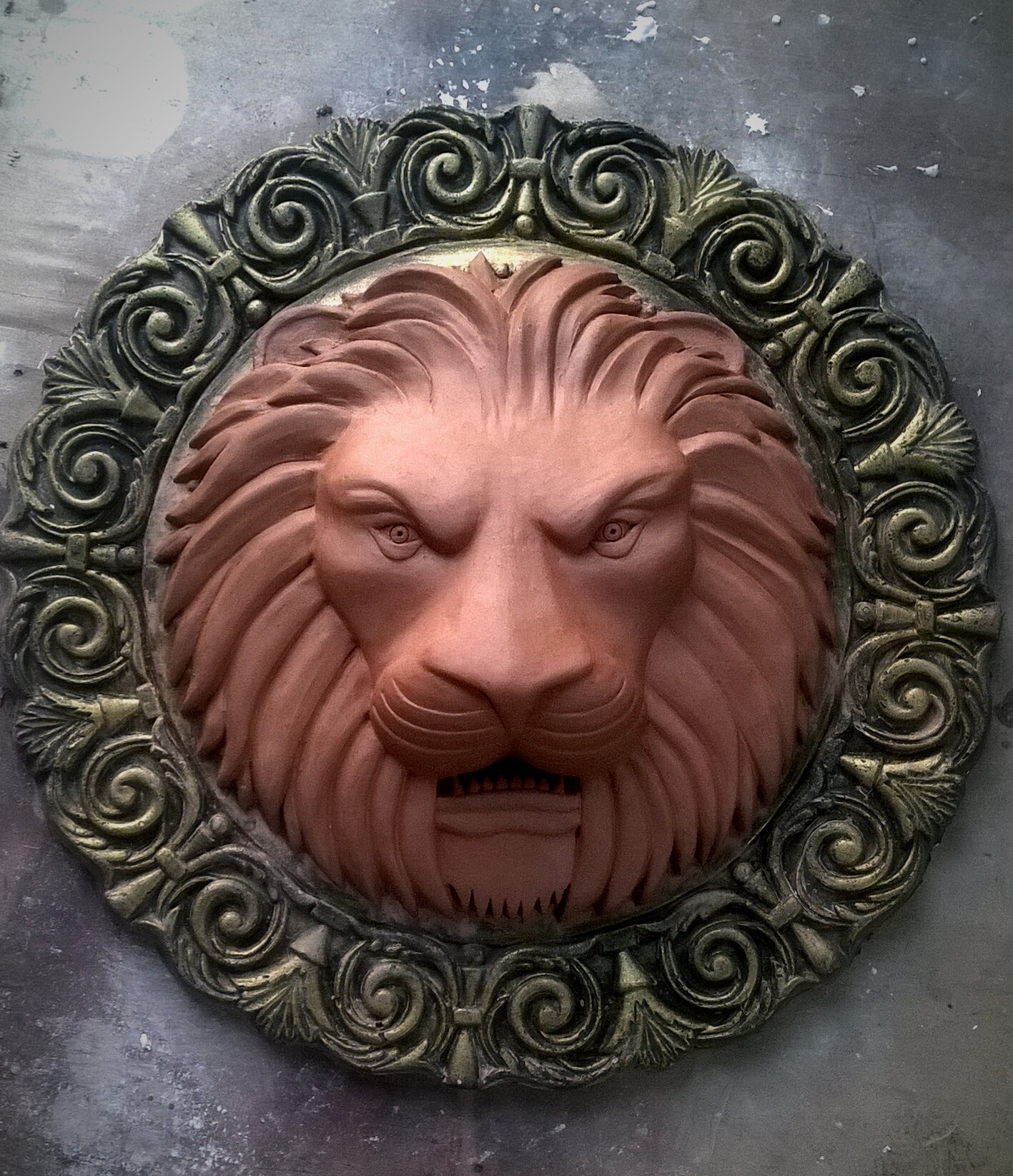 ArtStation - Lion's face fountain