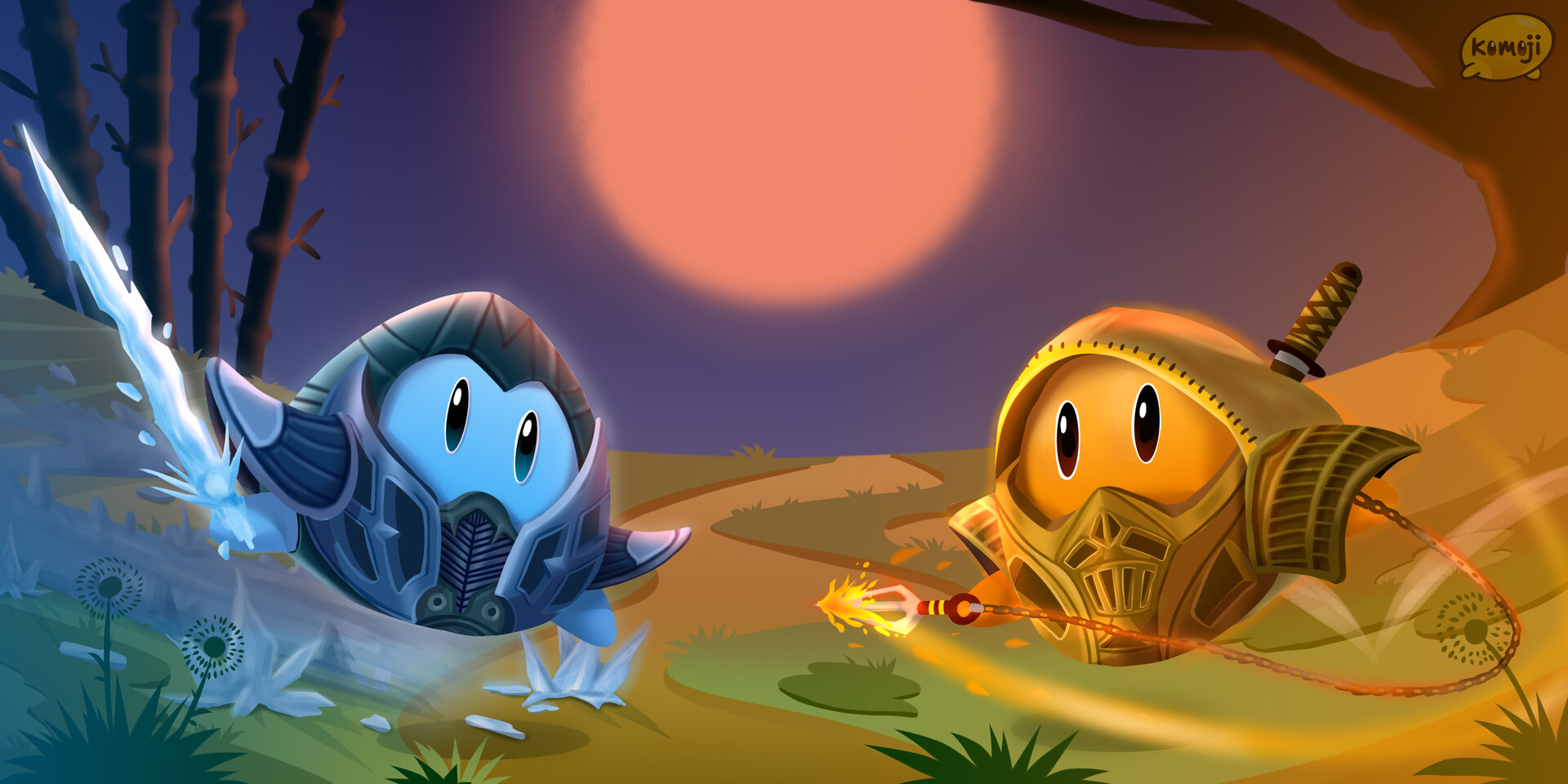 ArtStation - Komoji Mortal Kombat Theme