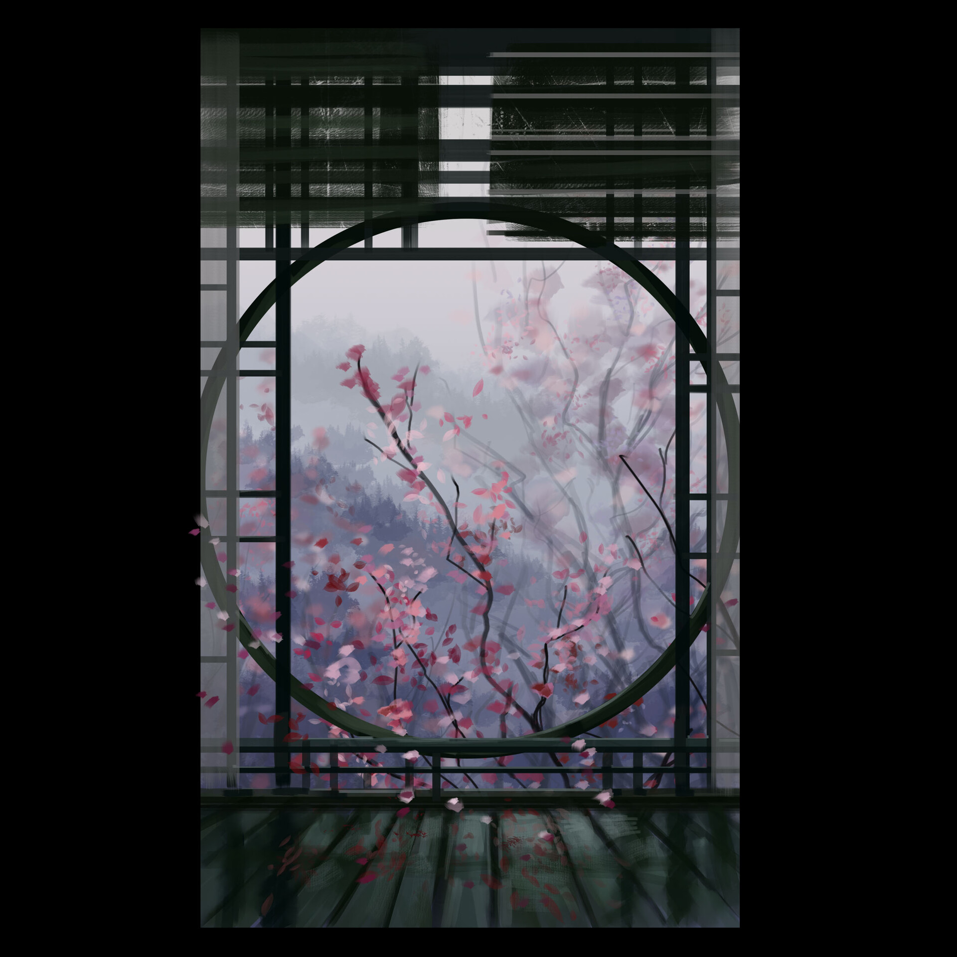ArtStation - Japanese Window