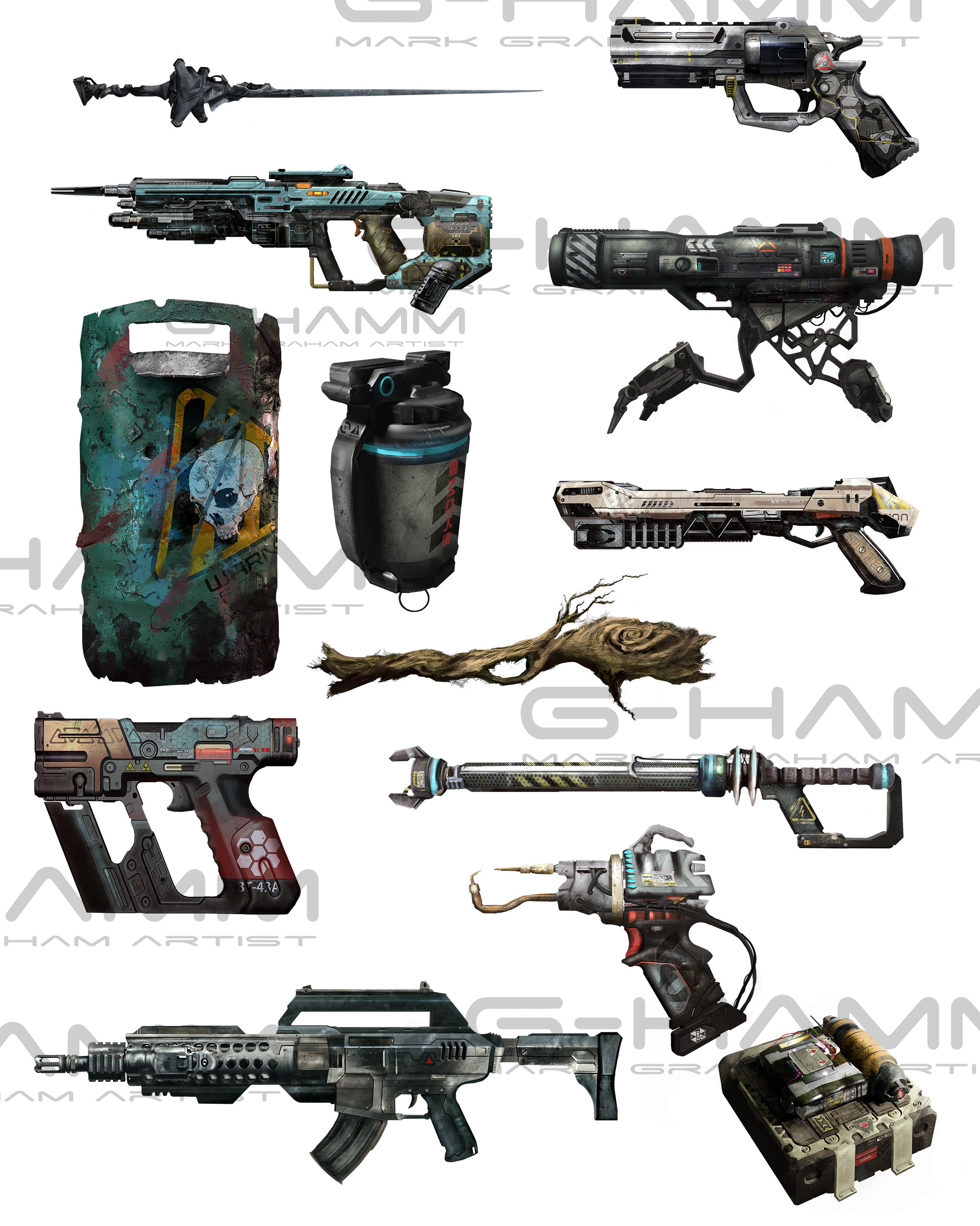 G-Hamm - Weapon design for mongoose publishing examples.