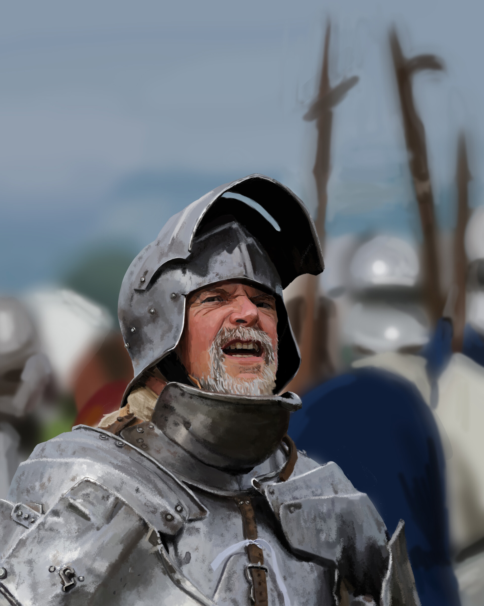 ArtStation - Old Knight