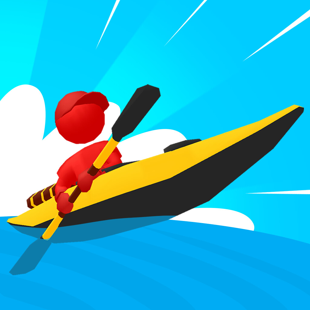 ArtStation - kayak race