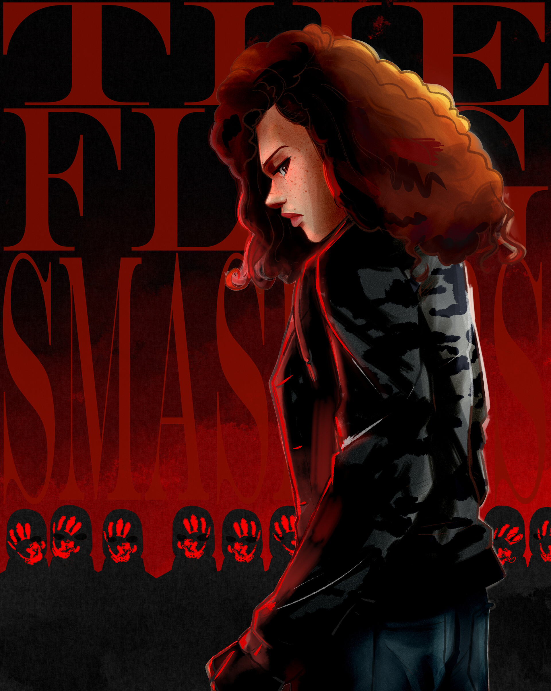 ArtStation - Fan art ( Flag Smashers - Karli Morgenthau )