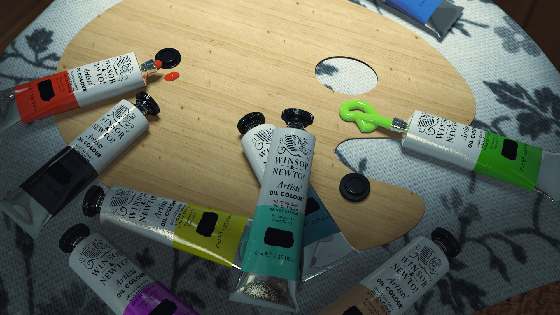 ArtStation - Artist Paint Tubes