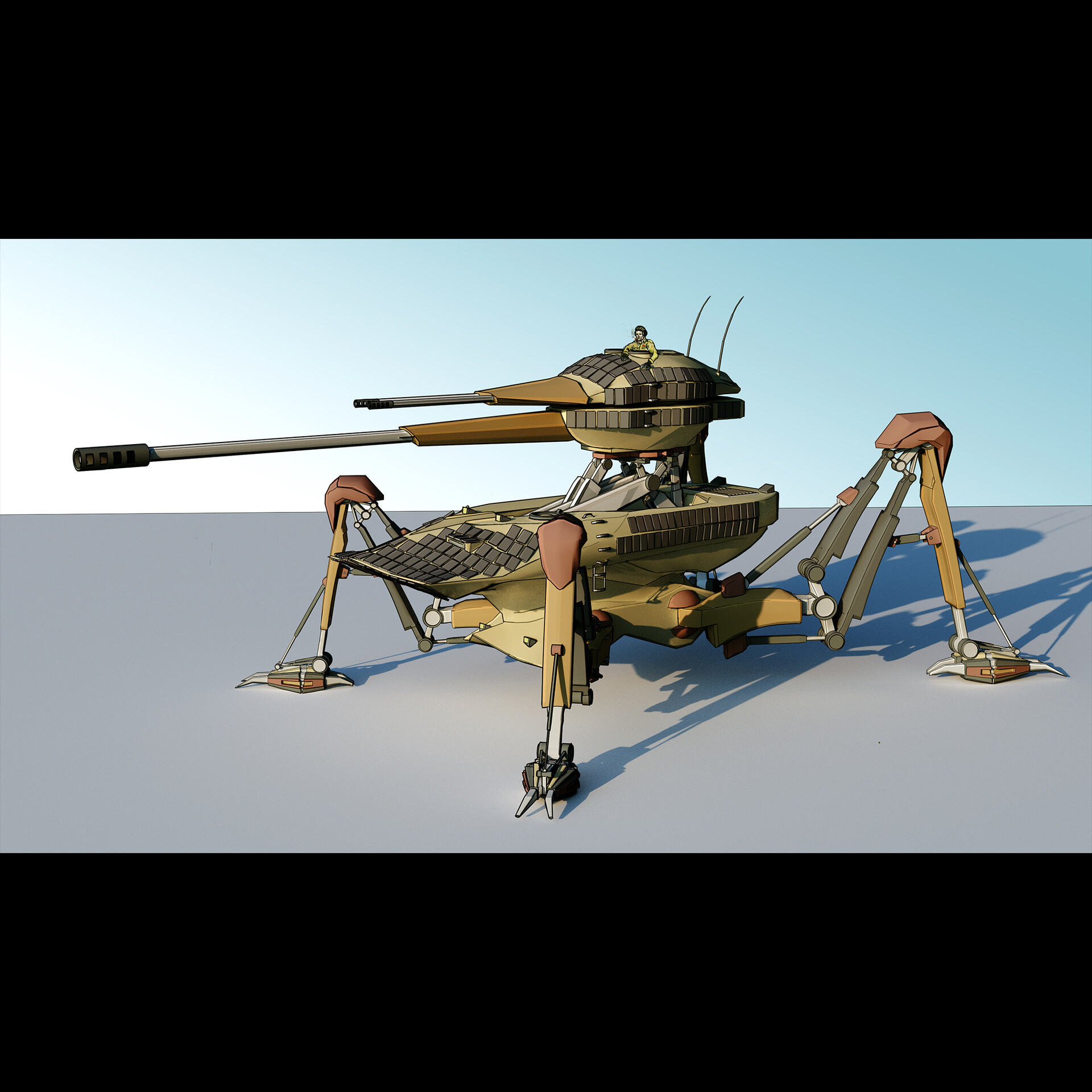 ArtStation - russian is7 mech