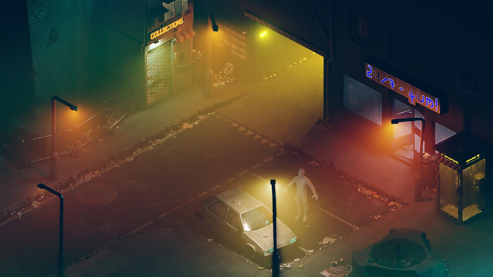 ArtStation - Foggy Street