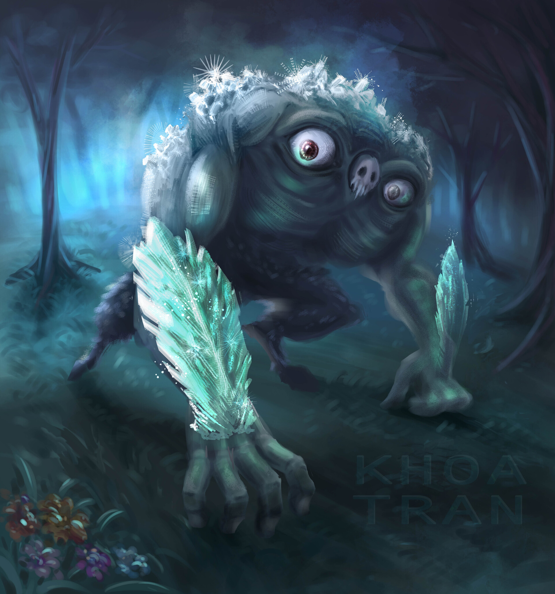 ArtStation - Ice Wolf