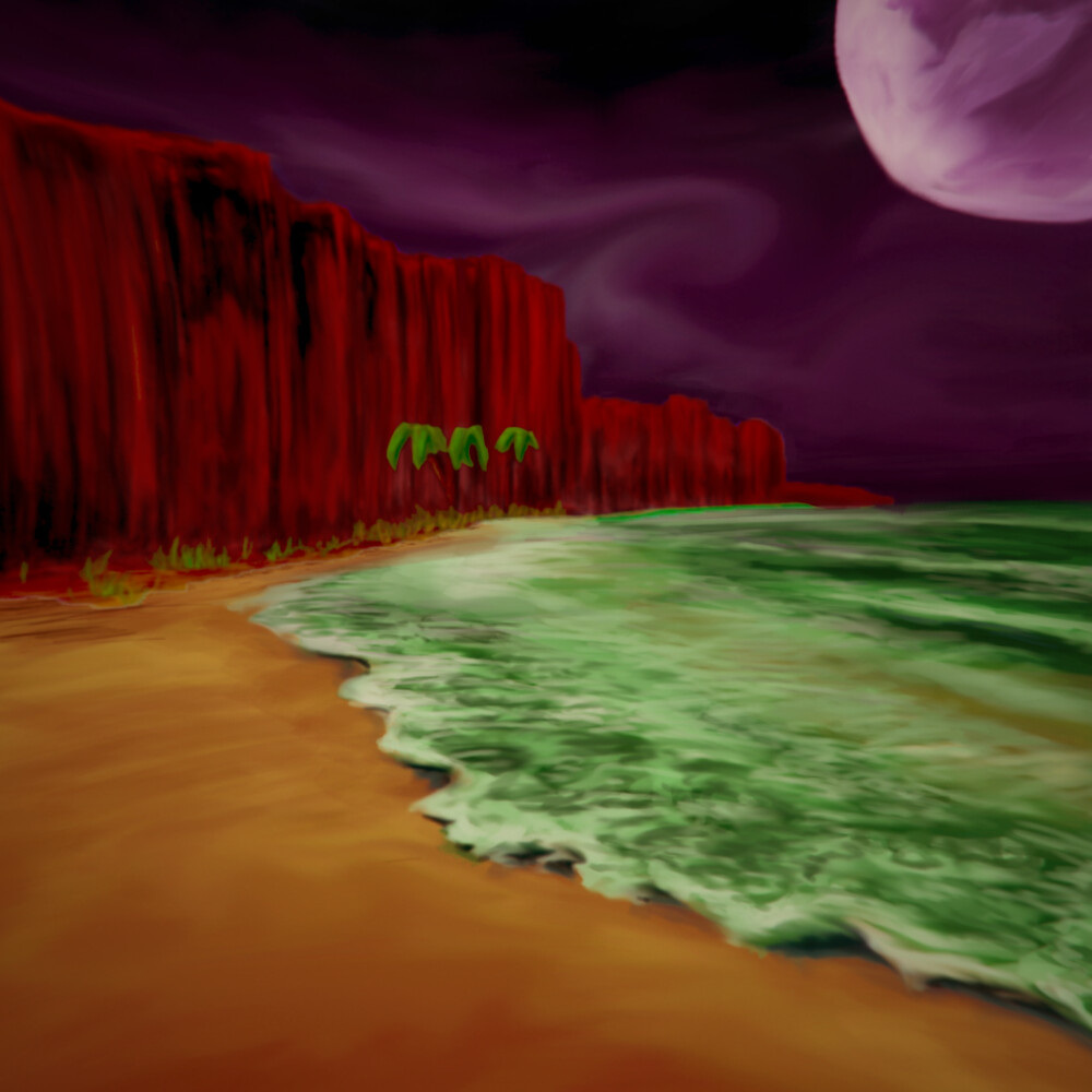 ArtStation - Beach Concept Art