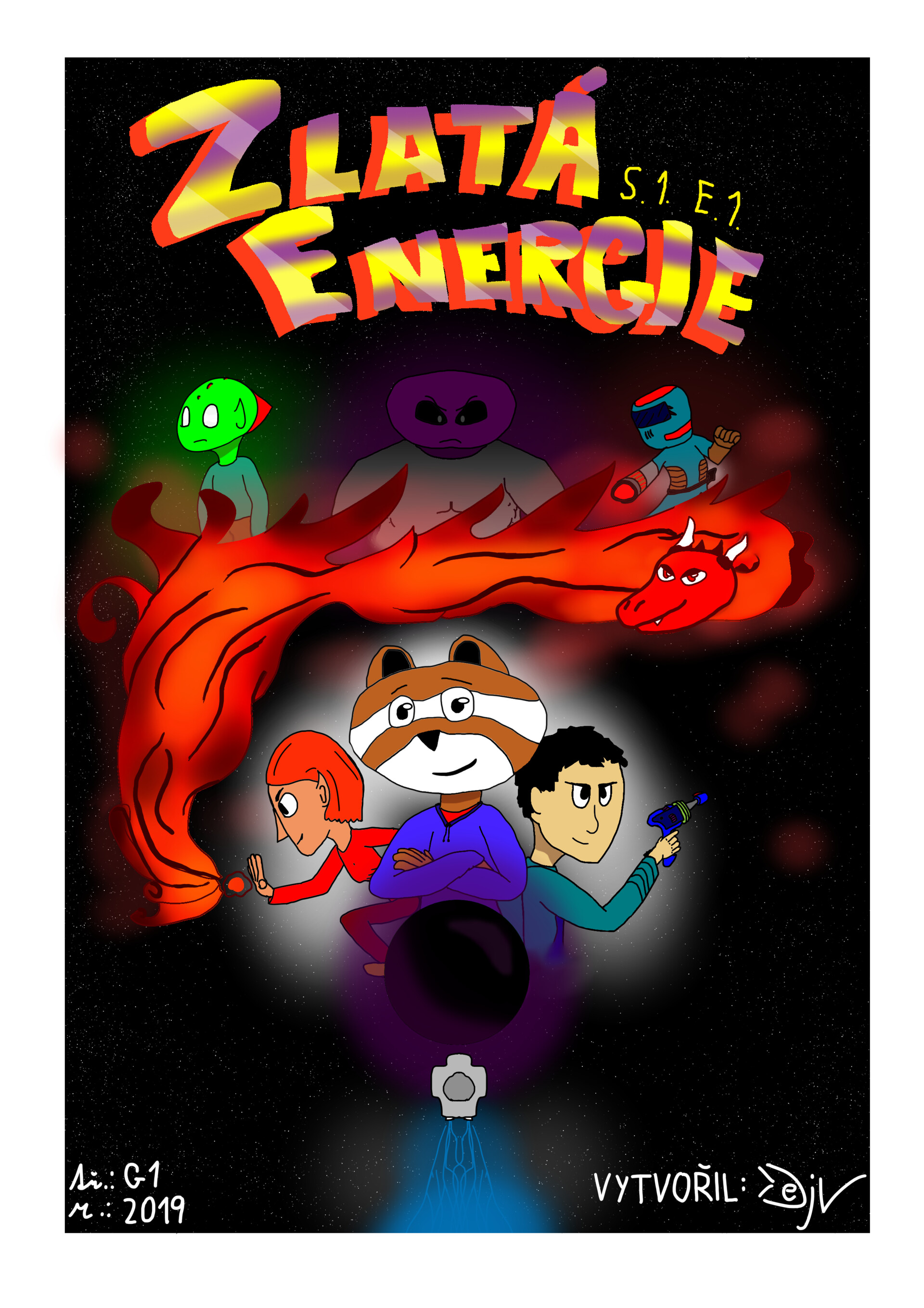 ArtStation - Comic - Golden Energy S1 - 2019