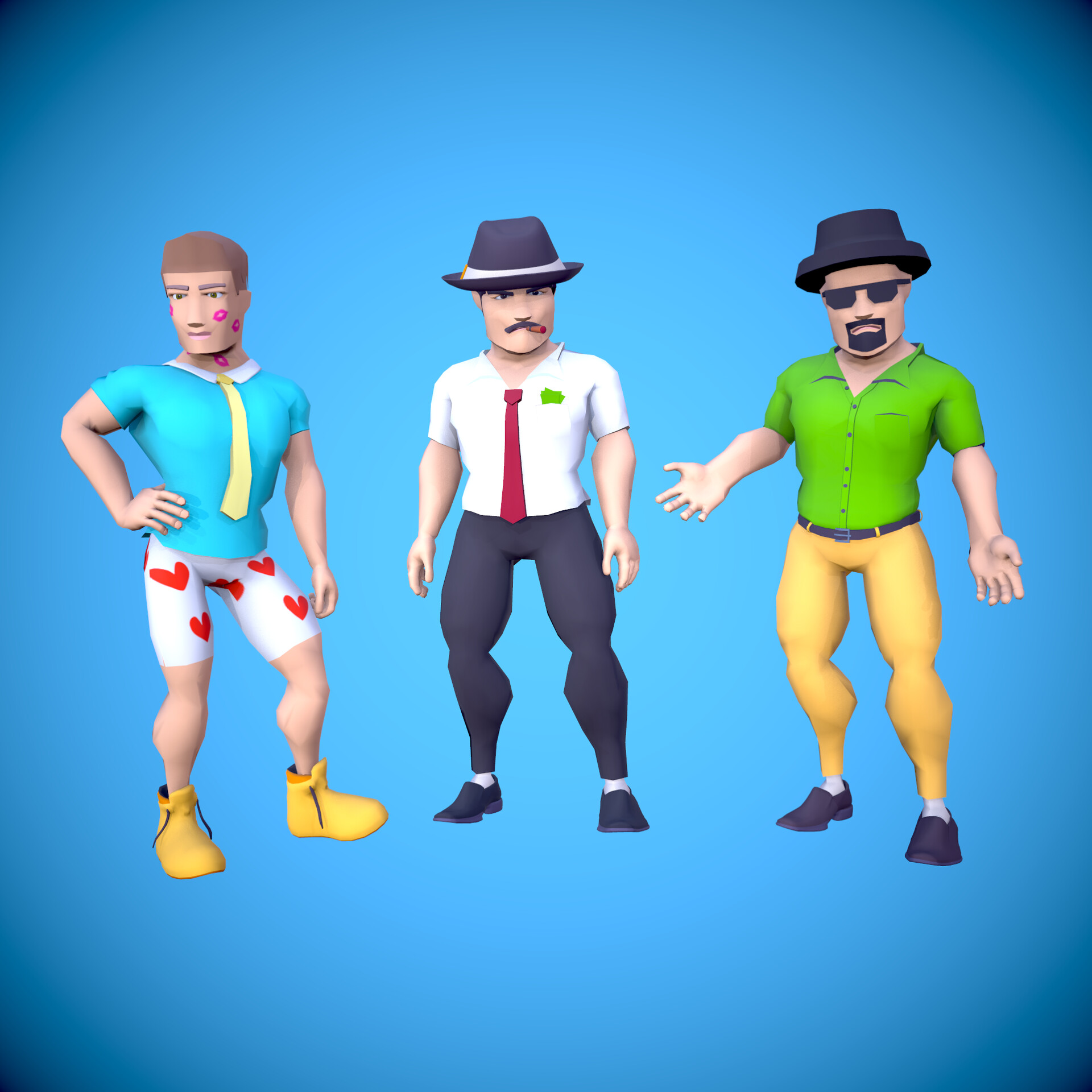 ArtStation - Low Poly Character