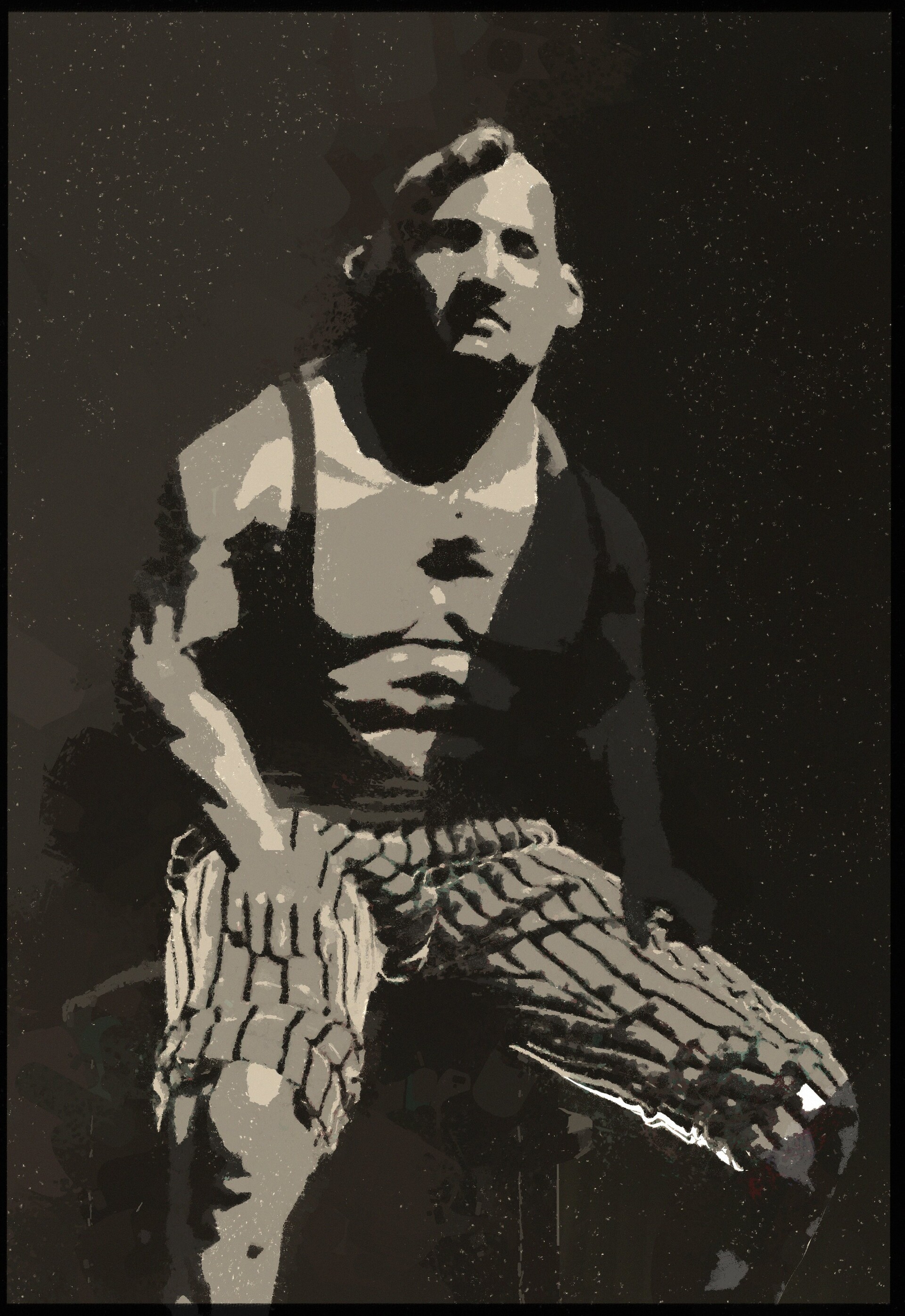 ArtStation - sad man