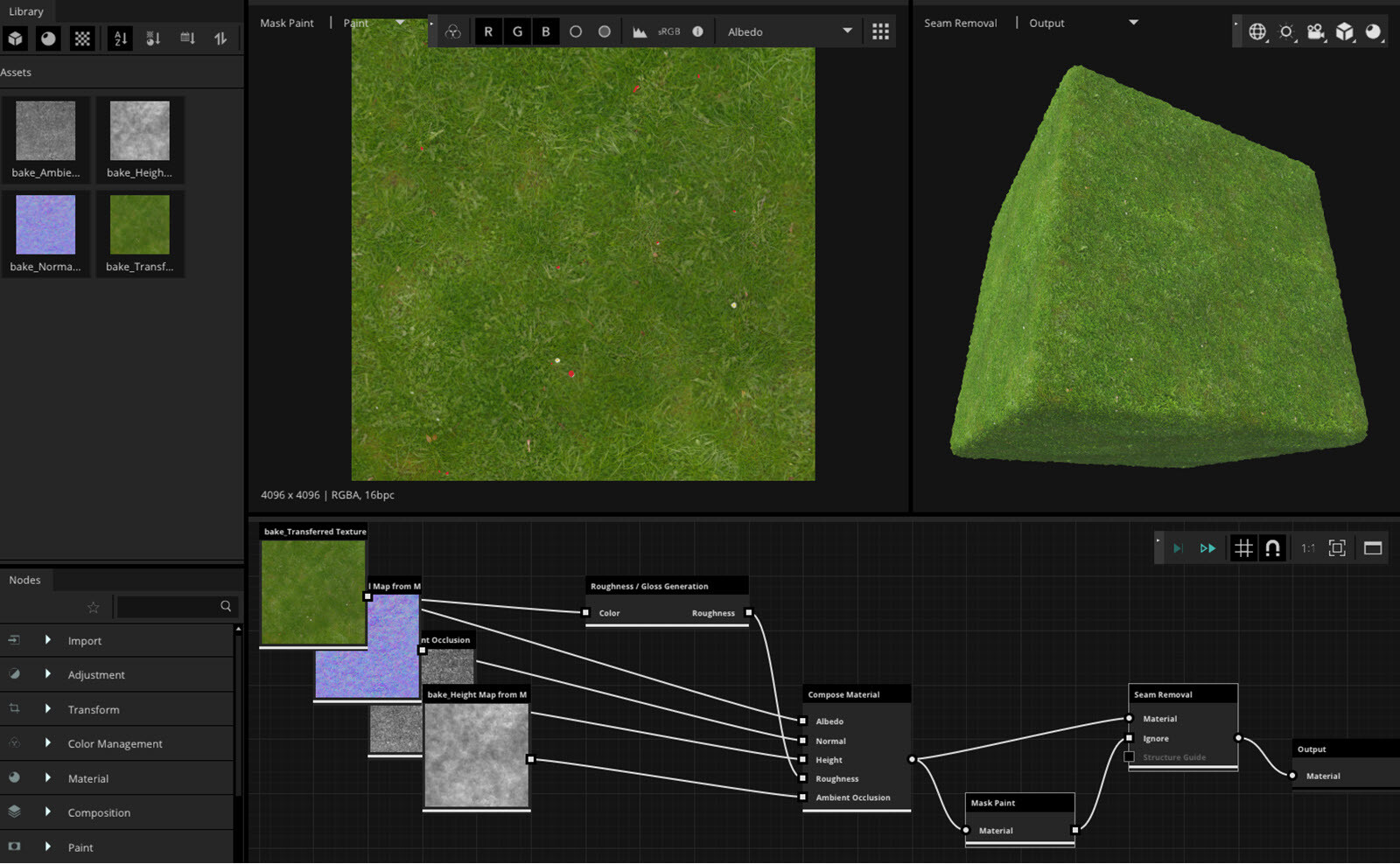 Grzegorz Baran - Grass - Photogrammetry based Environment Texture