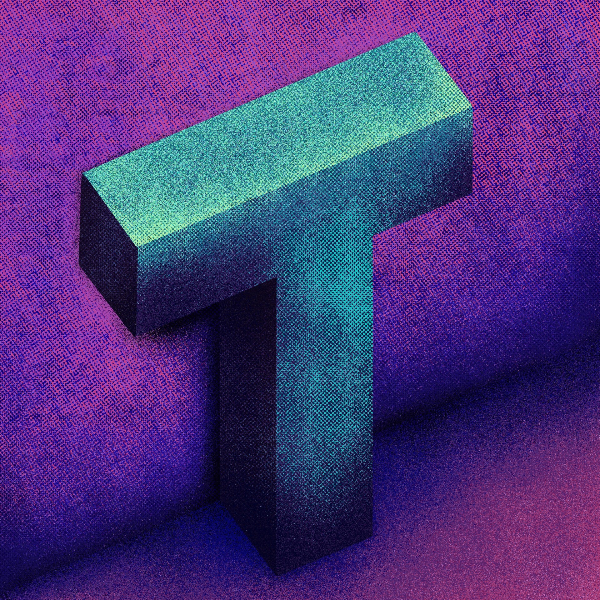 ArtStation - letter t