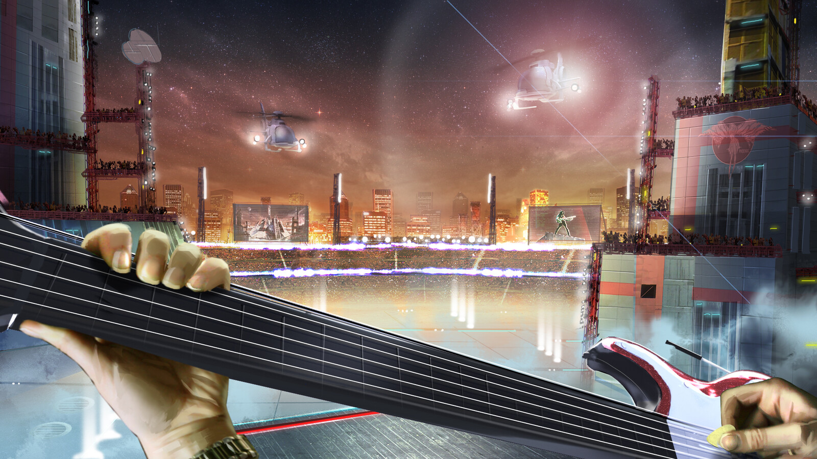 Christian A Piccolo Concept Art - Music Experience/Environment