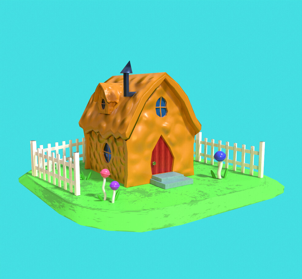 Candyland Peanut Brittle House