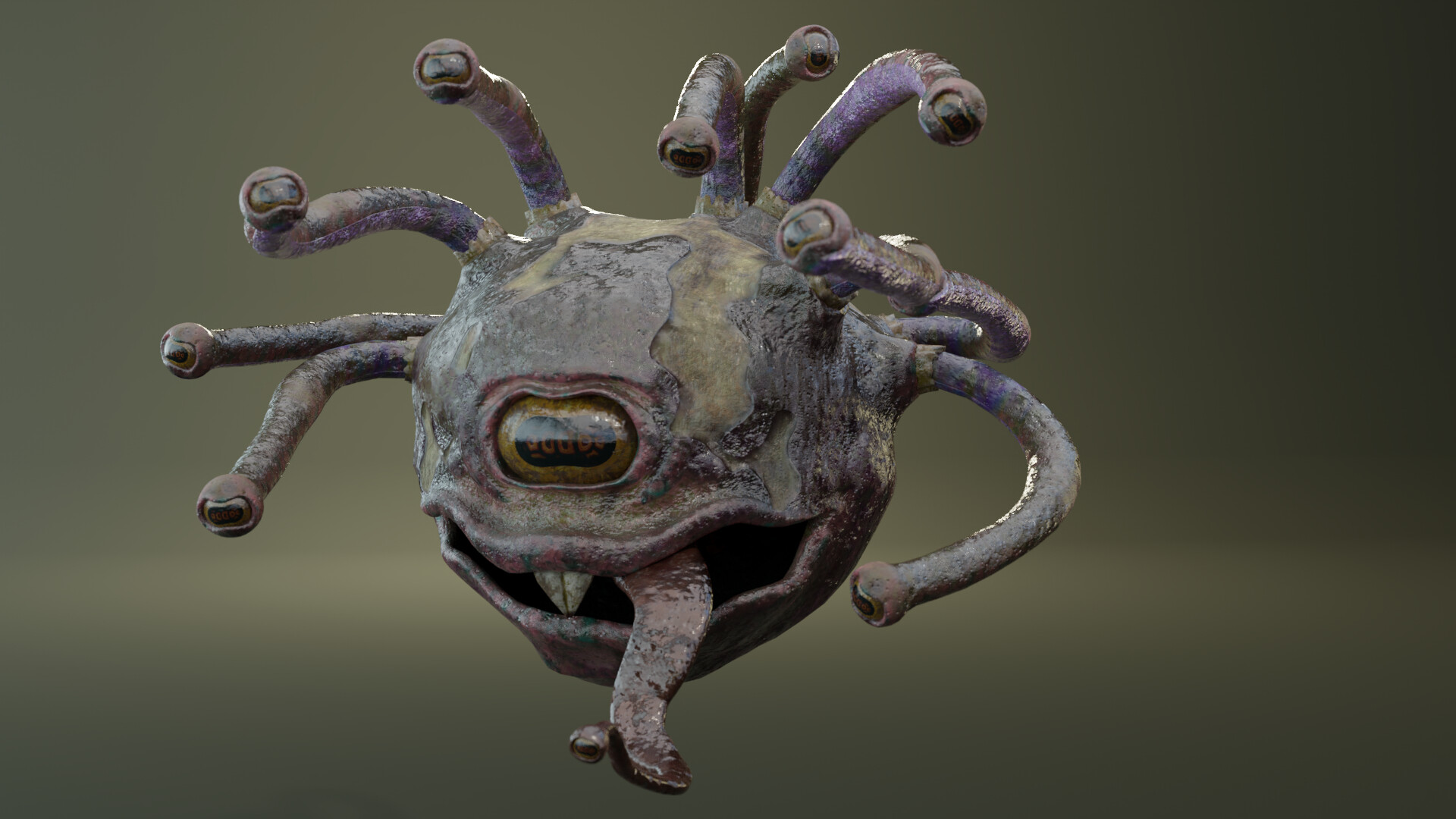 ArtStation - Bucktoothed Beholder - Render/Animation