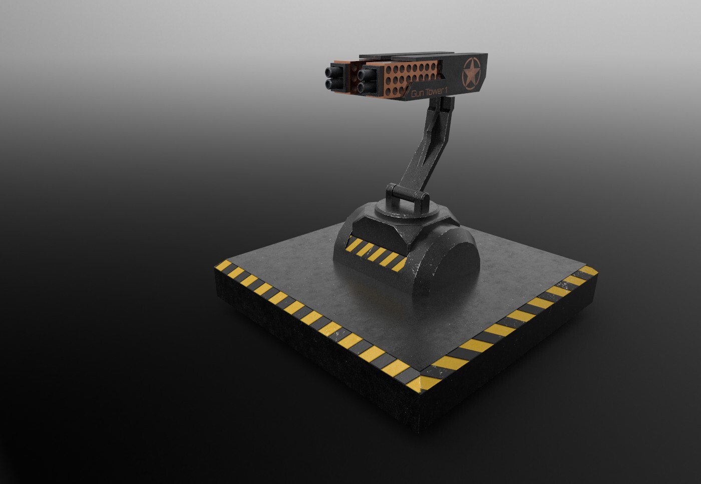 ArtStation - Gun Tower