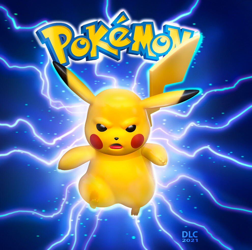 ArtStation - Pikachu - Pokémon