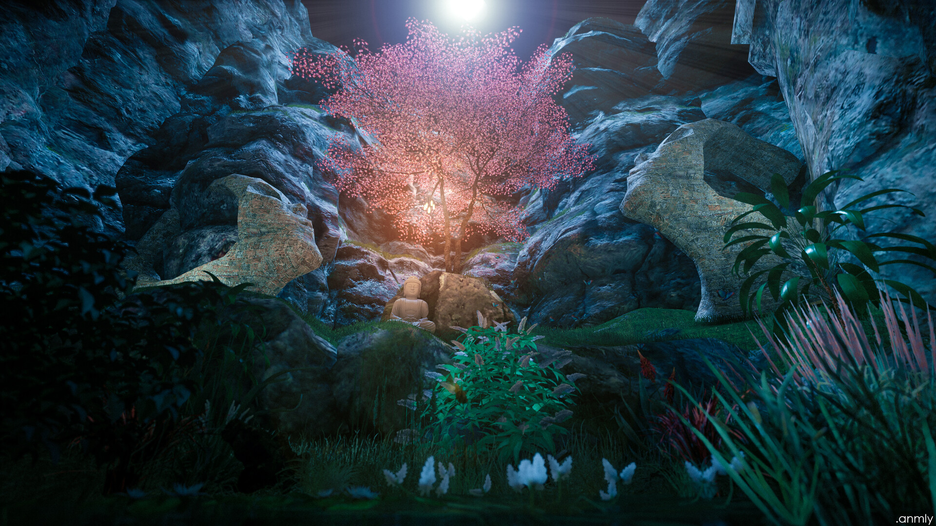 ArtStation - Environmental Concept & Art Design | Enchanted Cave