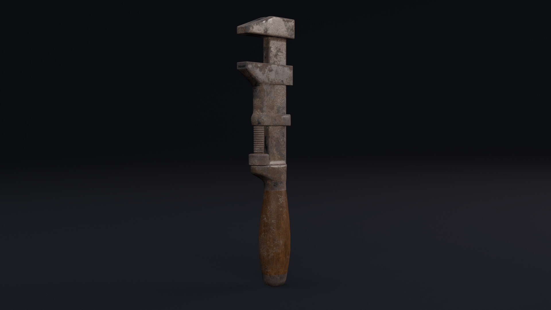 ArtStation - Old Rusty Wrench