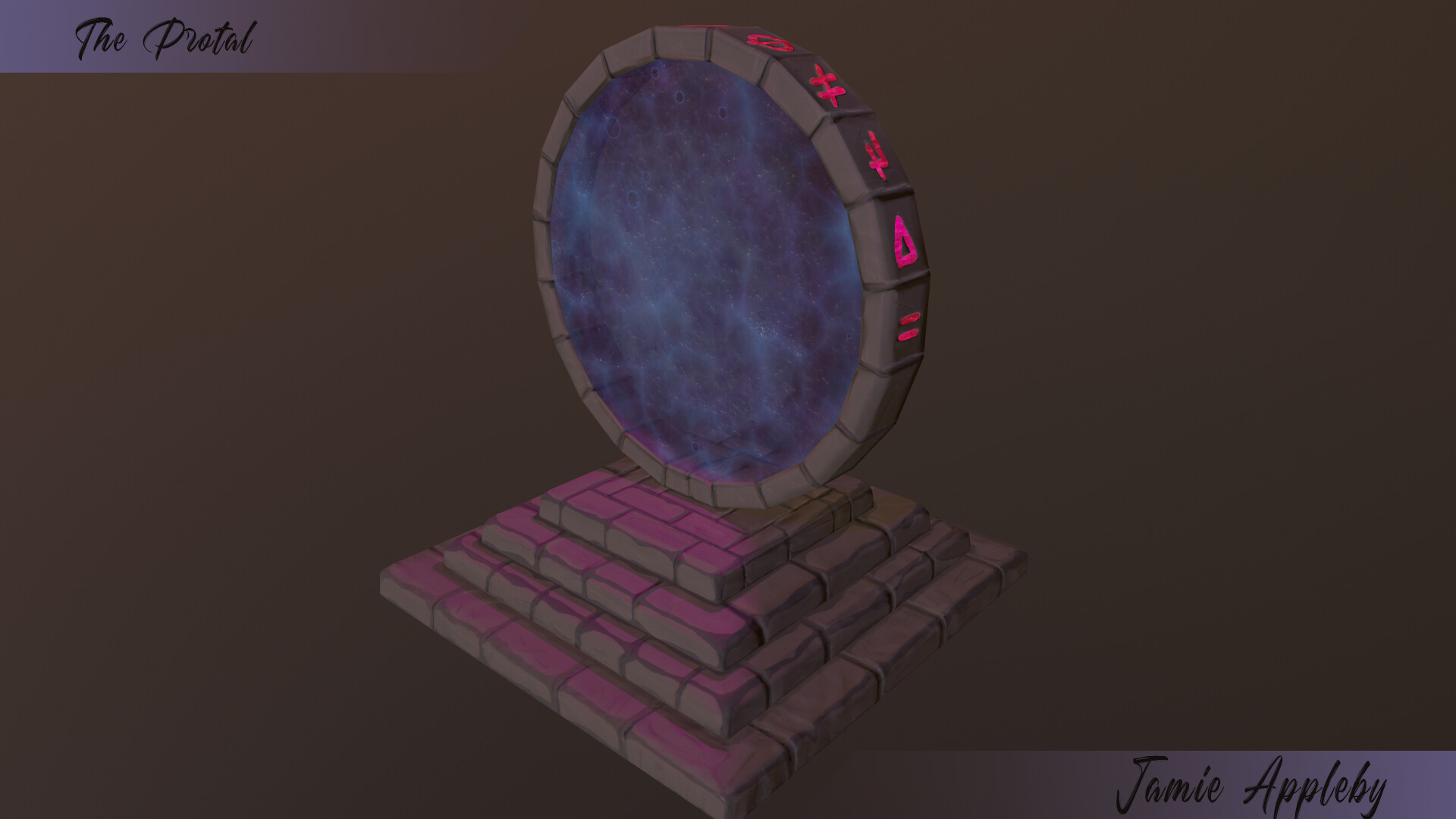 ArtStation - Stylized Portal