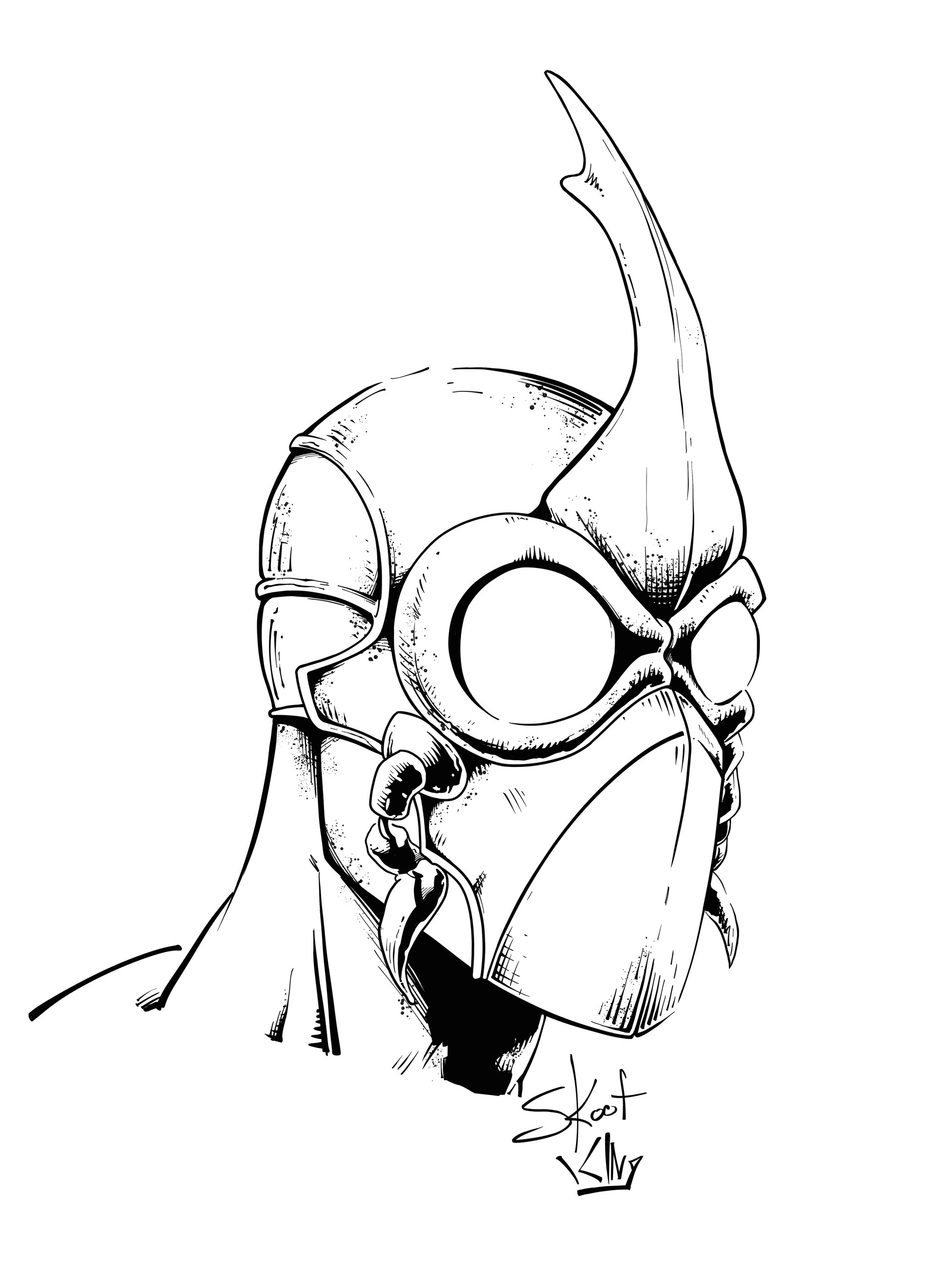 ArtStation - Atlas Beetle Inks Over Starnes