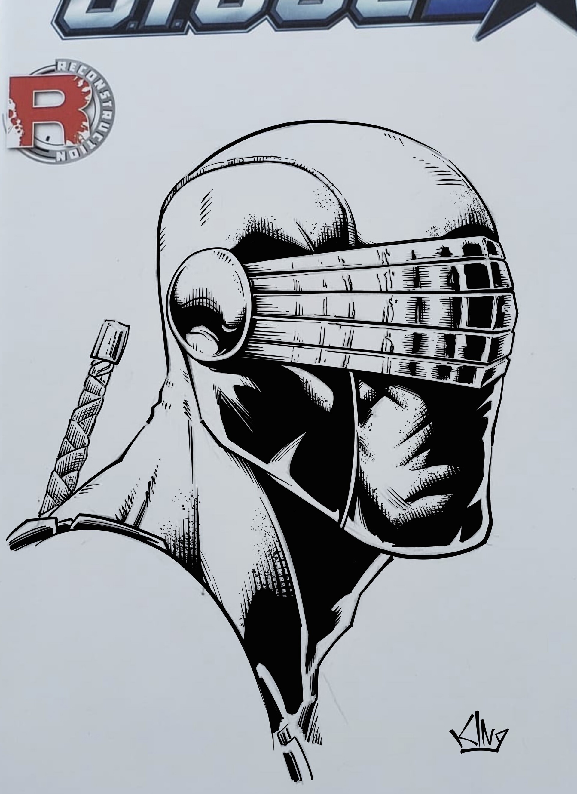 ArtStation - Snake Eyes Inks Over Starnes