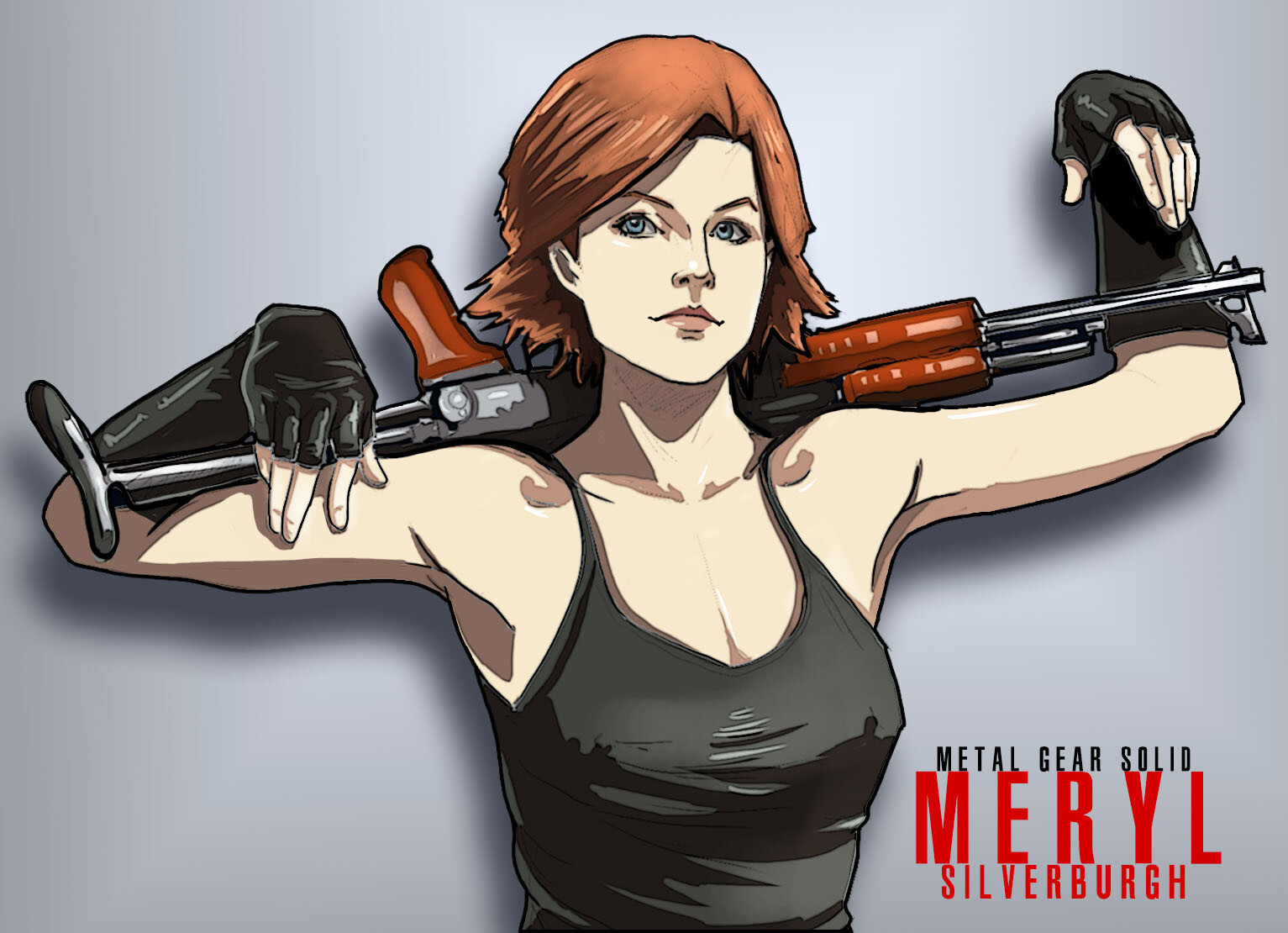 ArtStation - Meryl Silverburgh - MGS