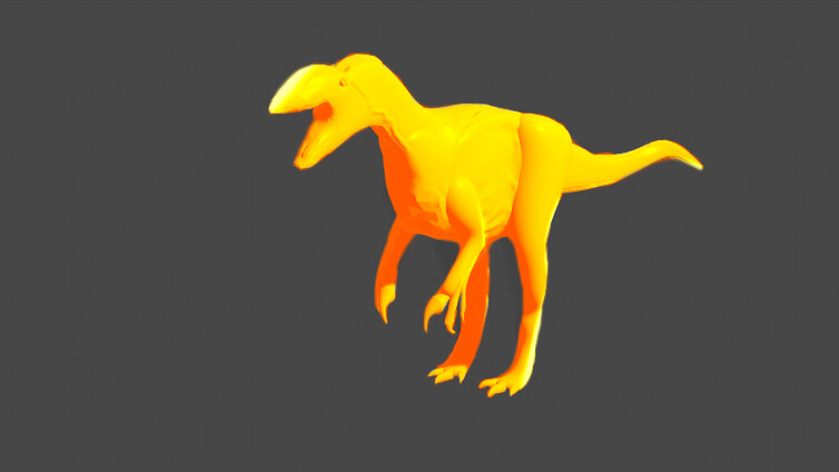 ArtStation - Dinosaur : Raptor