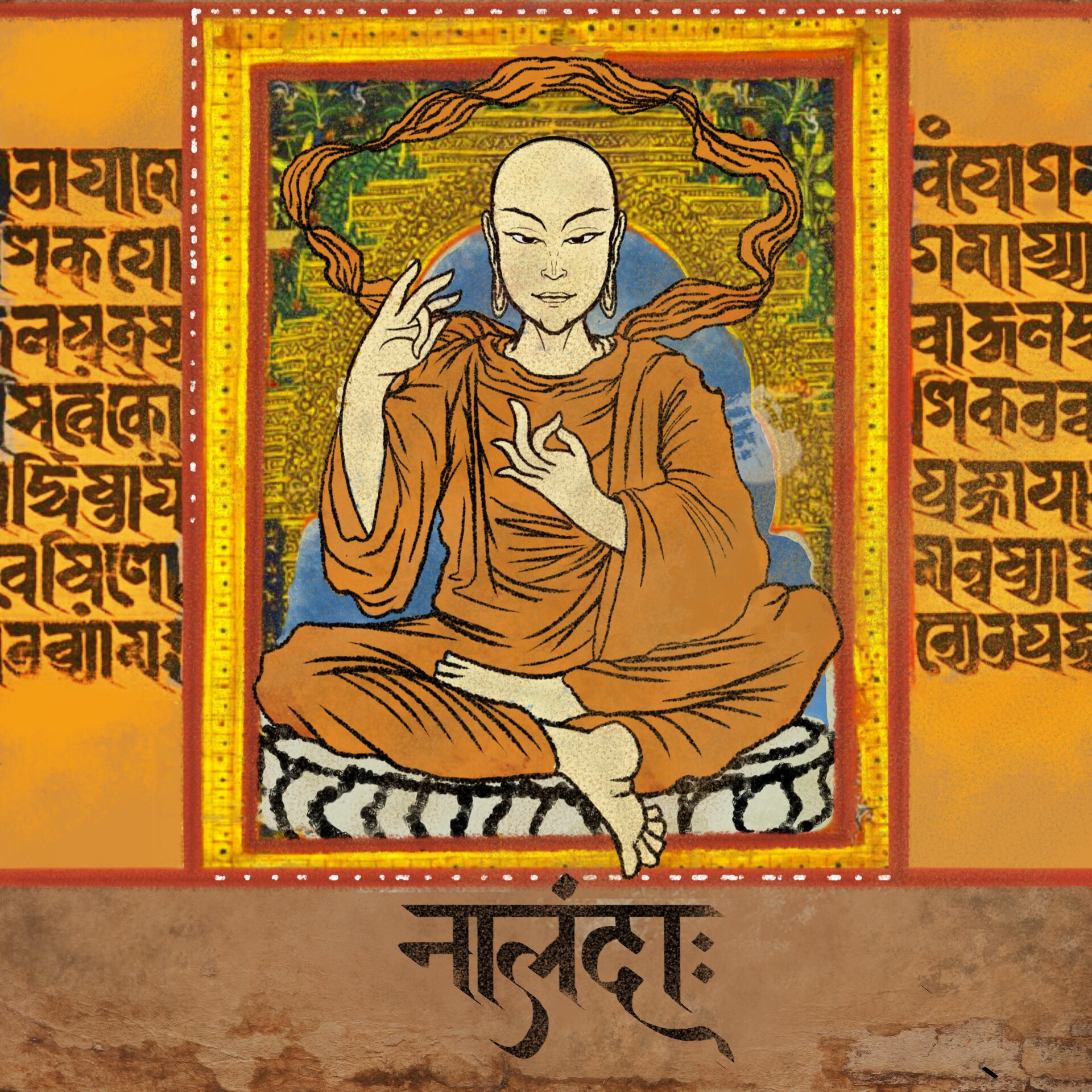 ArtStation - The Great Disciples of Buddha