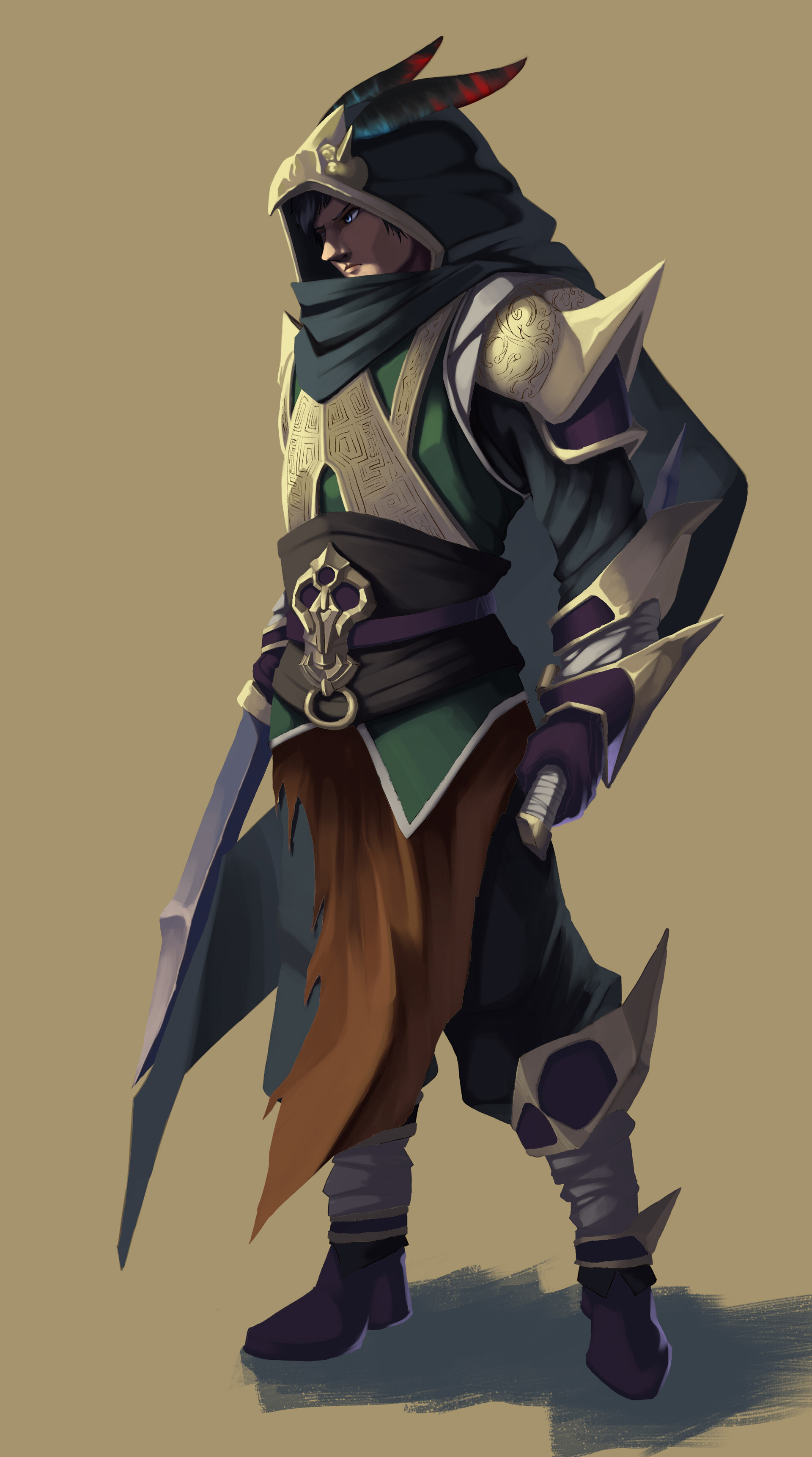 ArtStation - assassin night crow